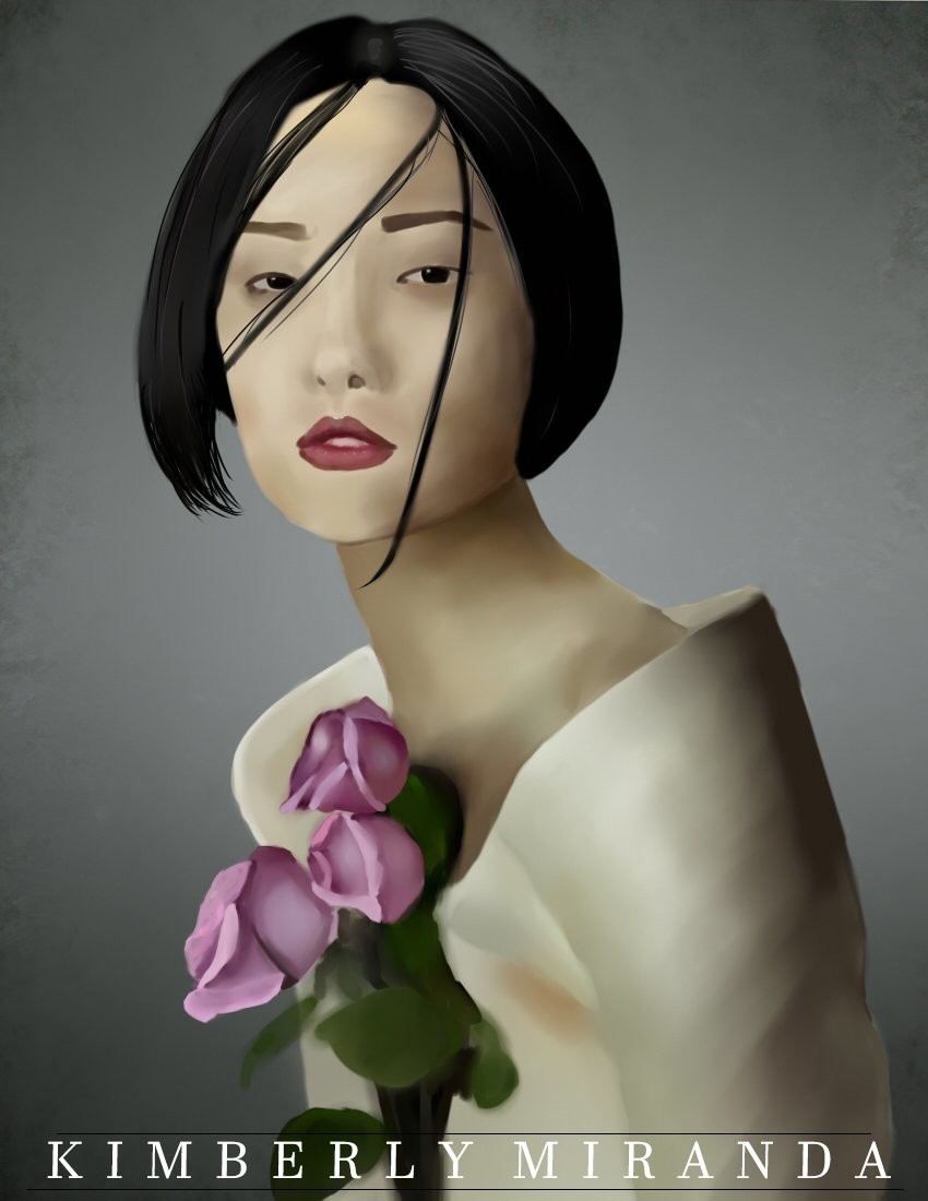 Kimberly Miranda - Realistic Digital Painting