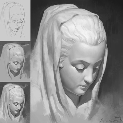 Naranbaatar Ganbold - Sketch & study