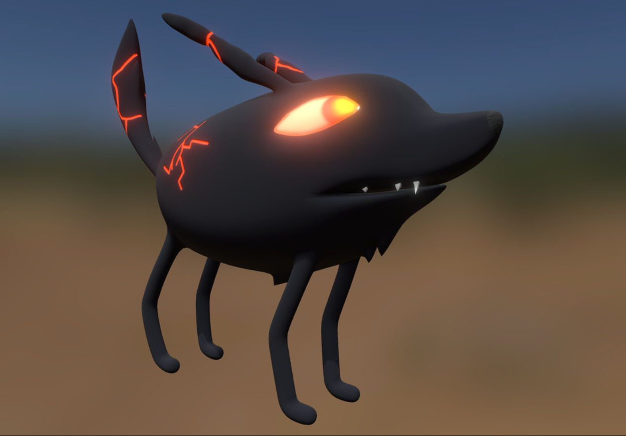 Fire Wolf Adventure Time