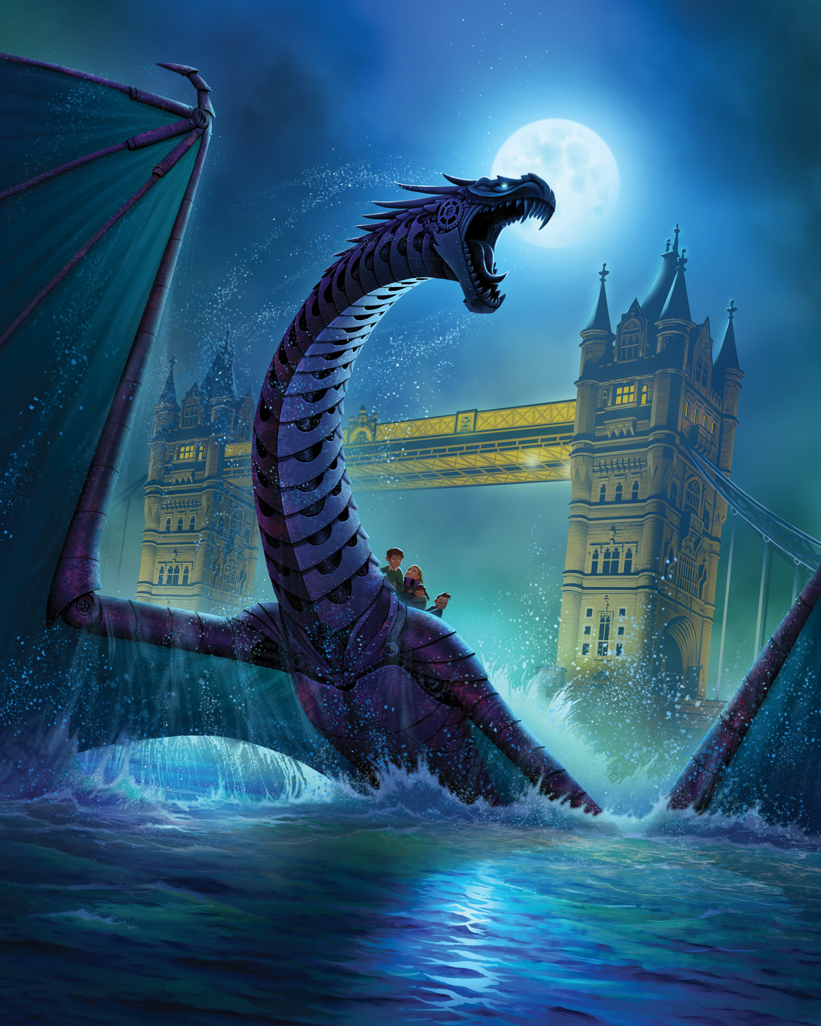 ArtStation - The Clockwork Dragon