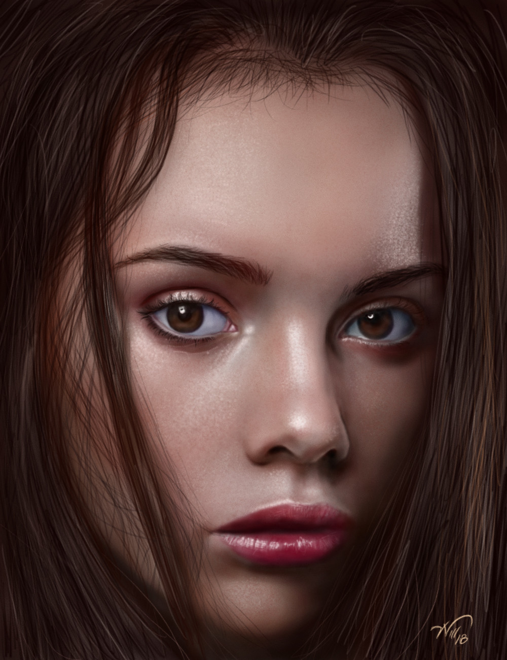 ArtStation - Live on Youtube - Real Time Digital Painting