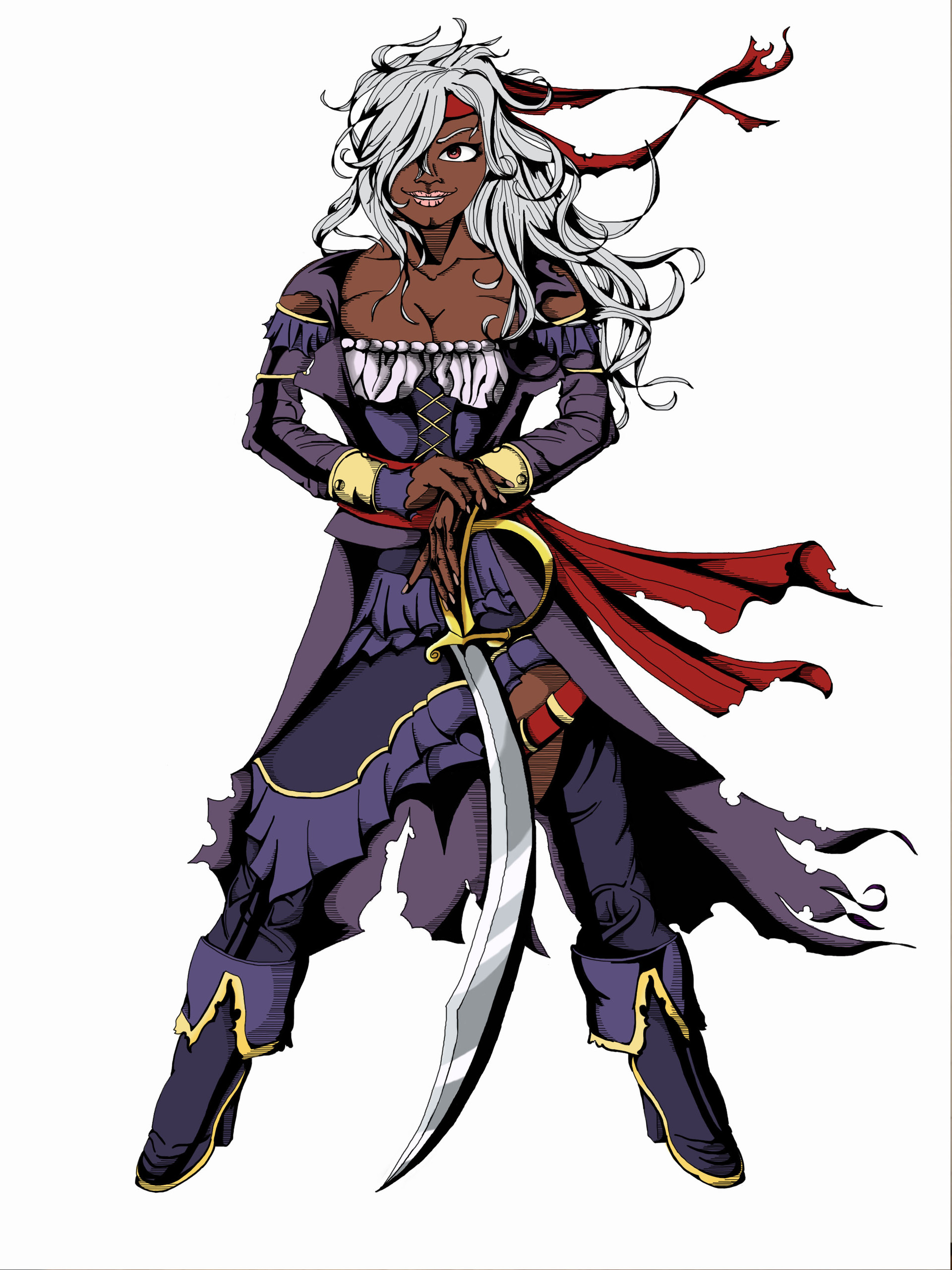Jack Brown - Female Pirate/Ocean Master