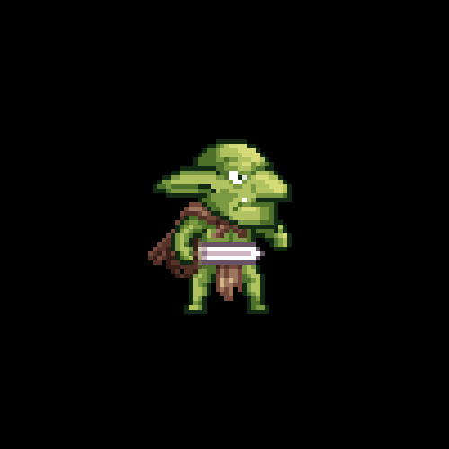 ArtStation - Pixel monster:Goblin brave