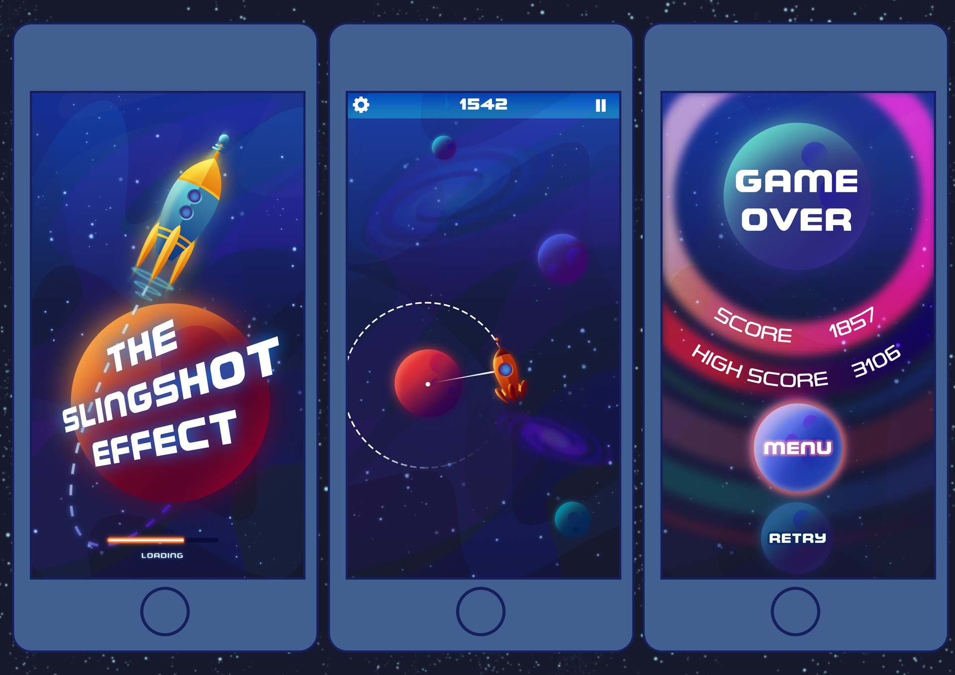 ArtStation - The Slingshot Effect Mock up