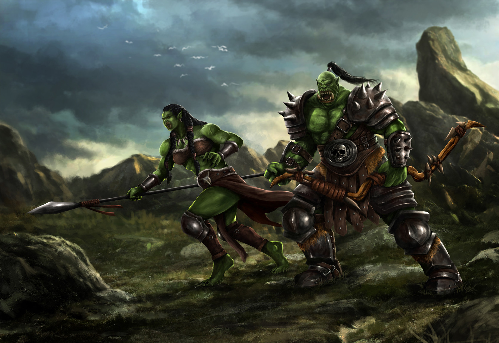 ArtStation - ORC HUNTER