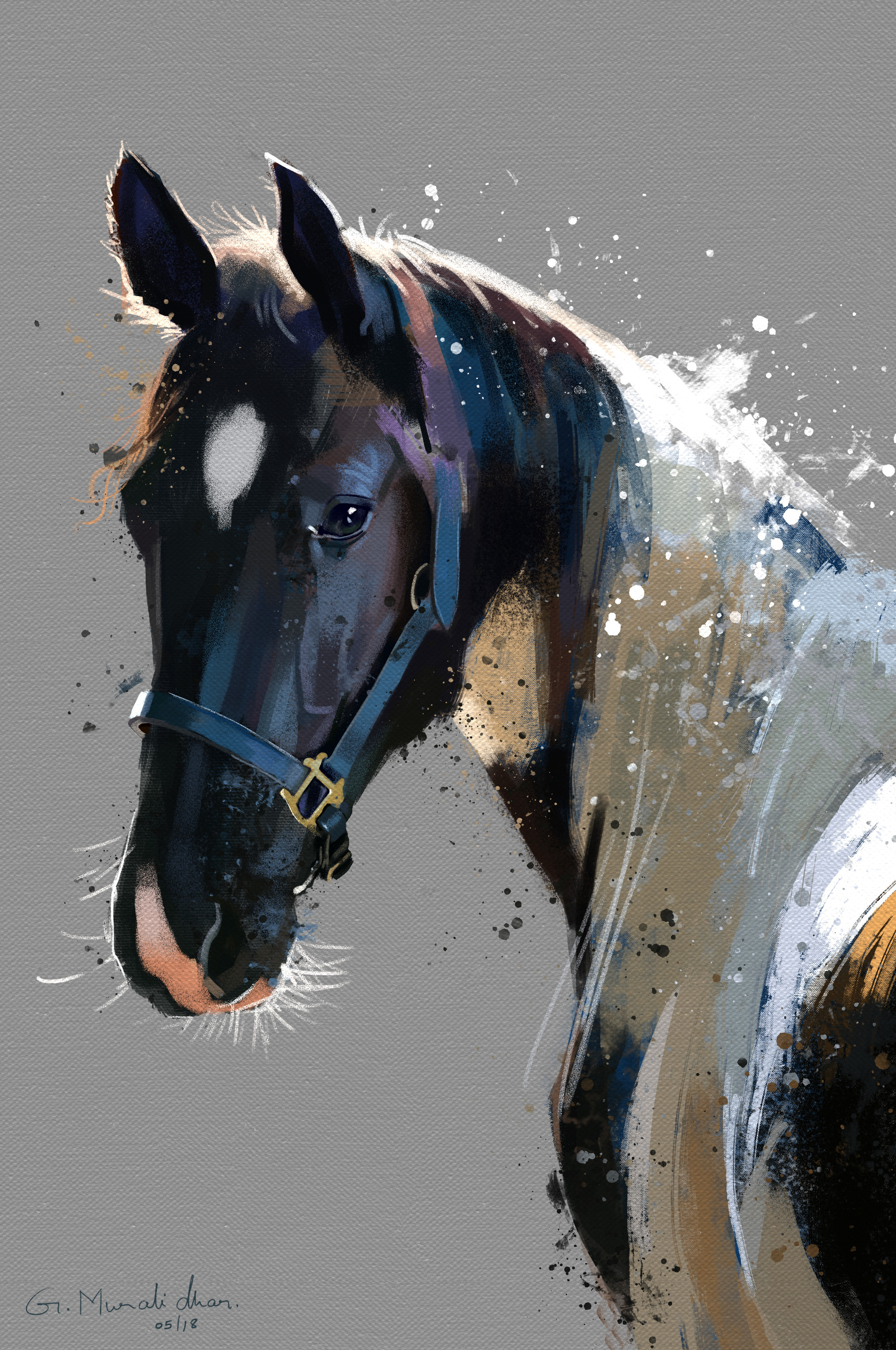ArtStation - Horse Illustration