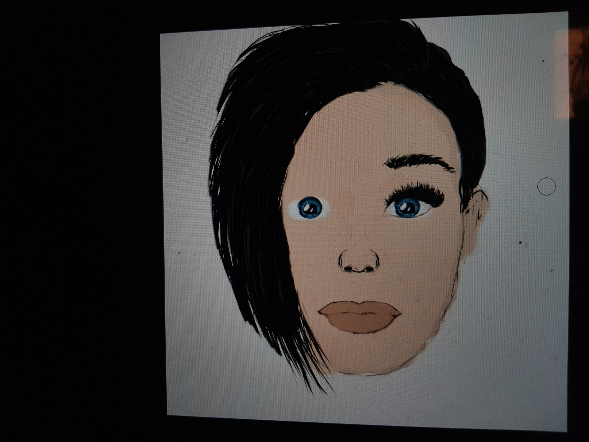 Rehab Ashraf - Beautiful Girl Drawing art