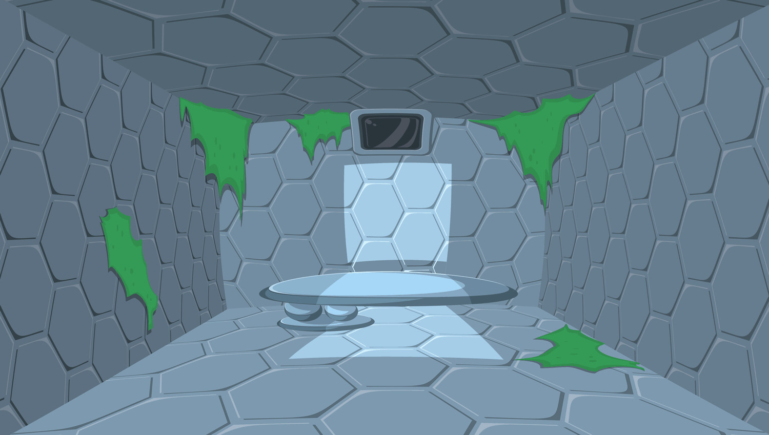 ArtStation - Nutri Ventures: Warriors' Moon prison cell (GIF)