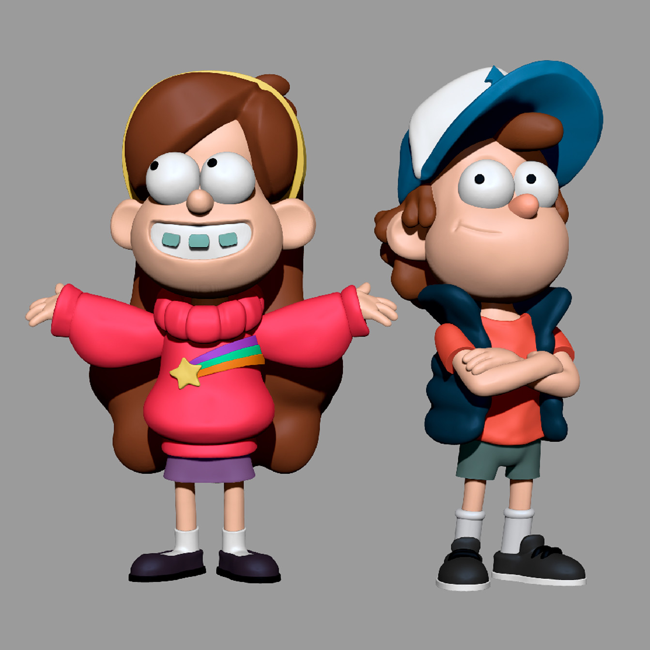 ArtStation - Dipper and Mayble