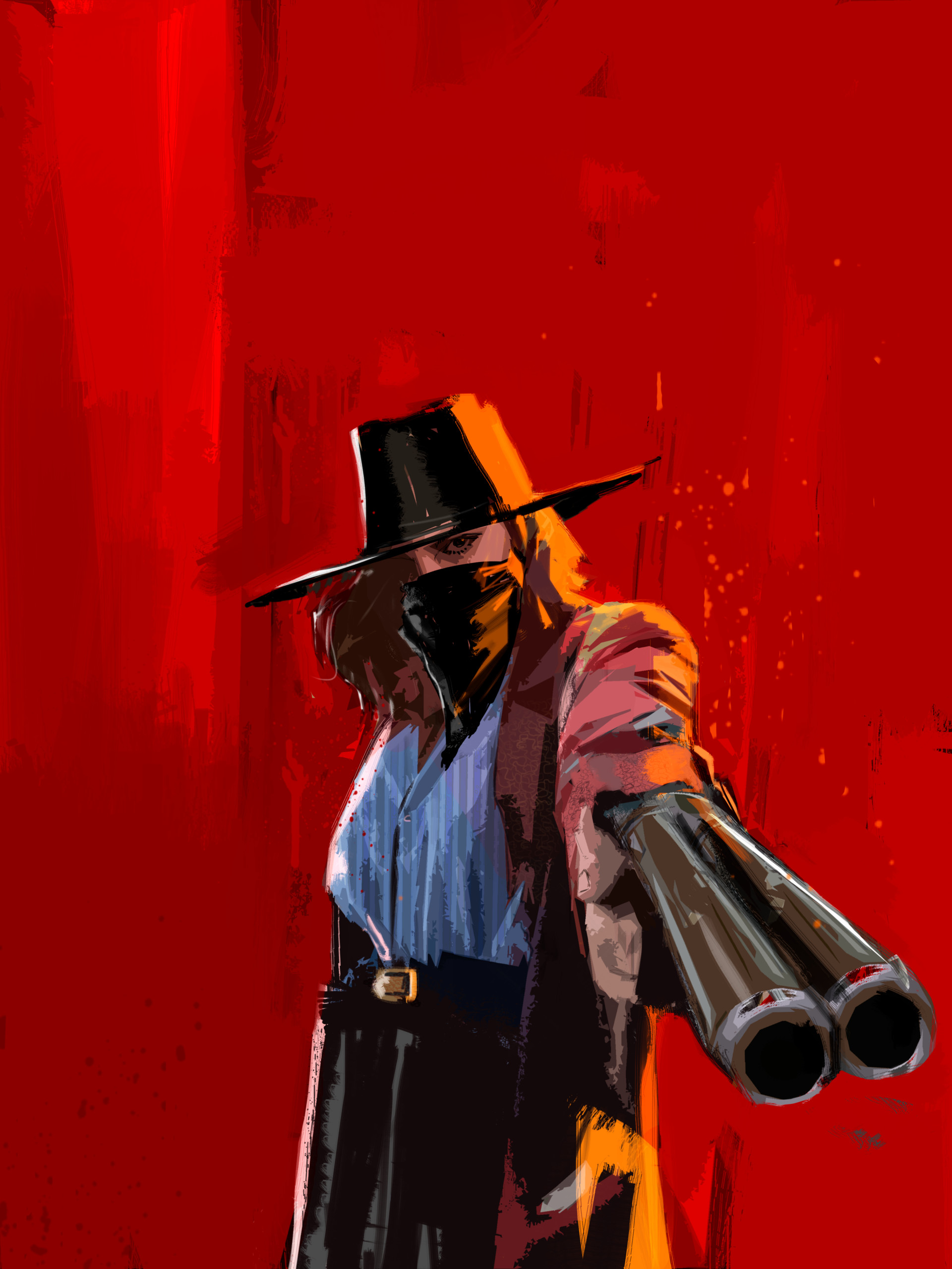 ArtStation - Outlaws for life - fanart