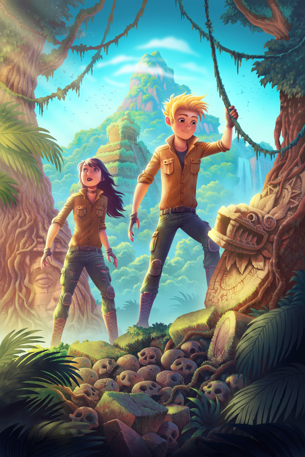 ArtStation - Jake Atlas and the Hunt for the Feathered God