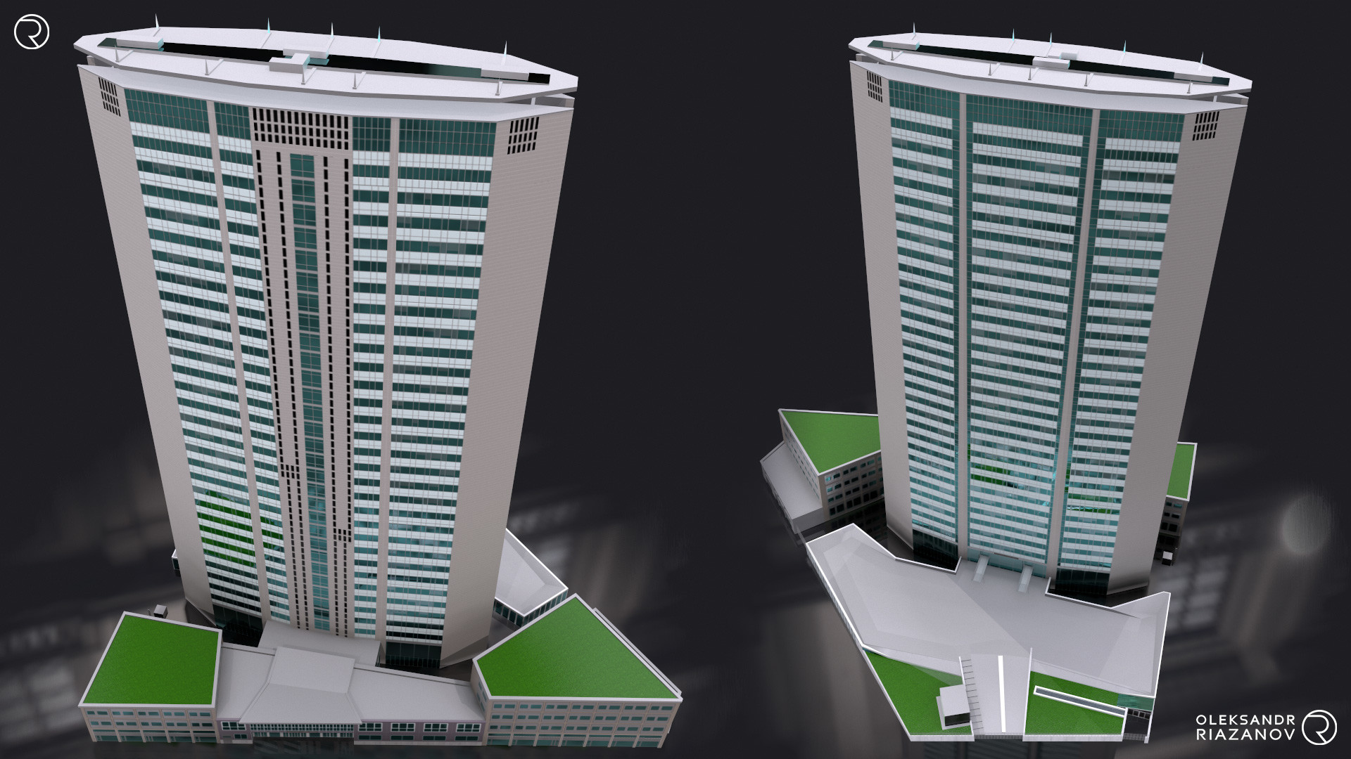 Oleksandr Riazanov - Pirelli Tower