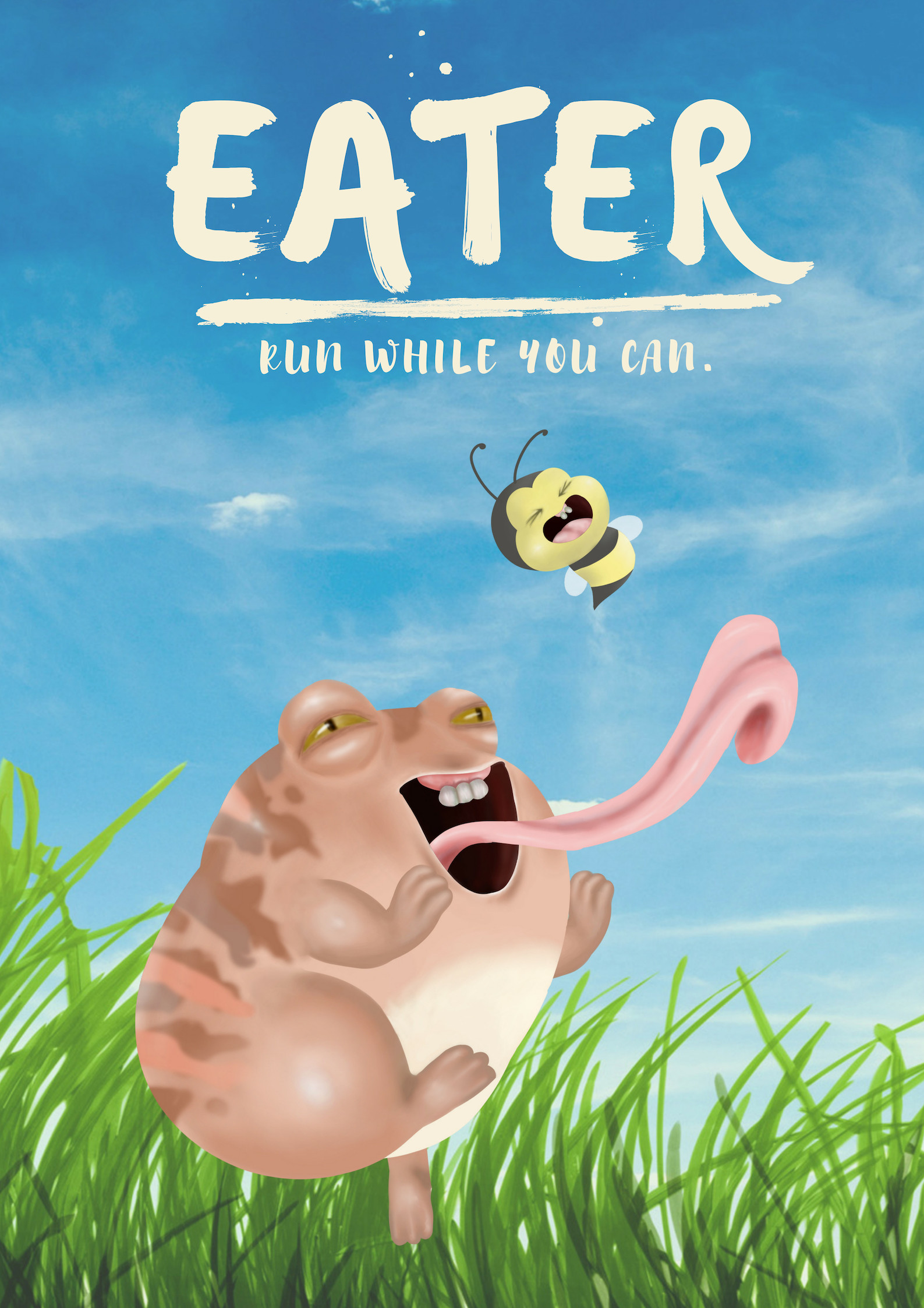 ArtStation - Poster for Short Animation Project 'Eater'