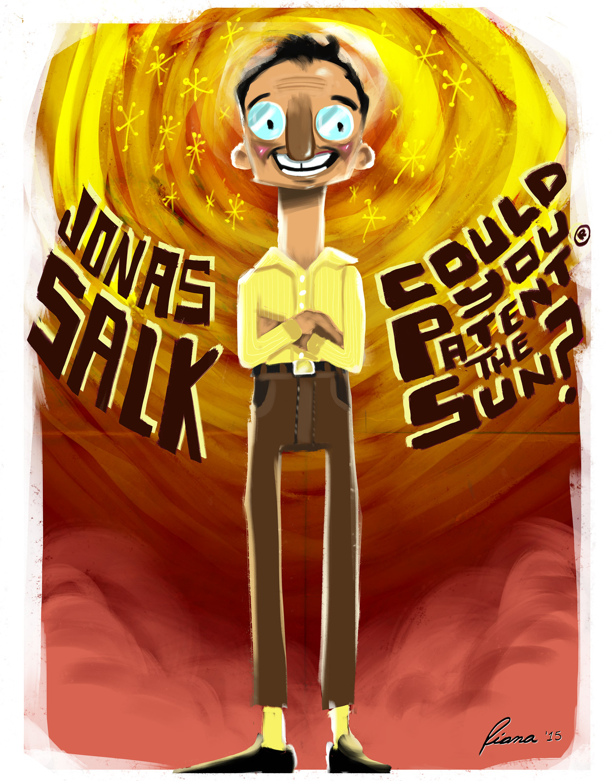 Martin Piana - JONAS "¿Could you patent the sun?" SALK