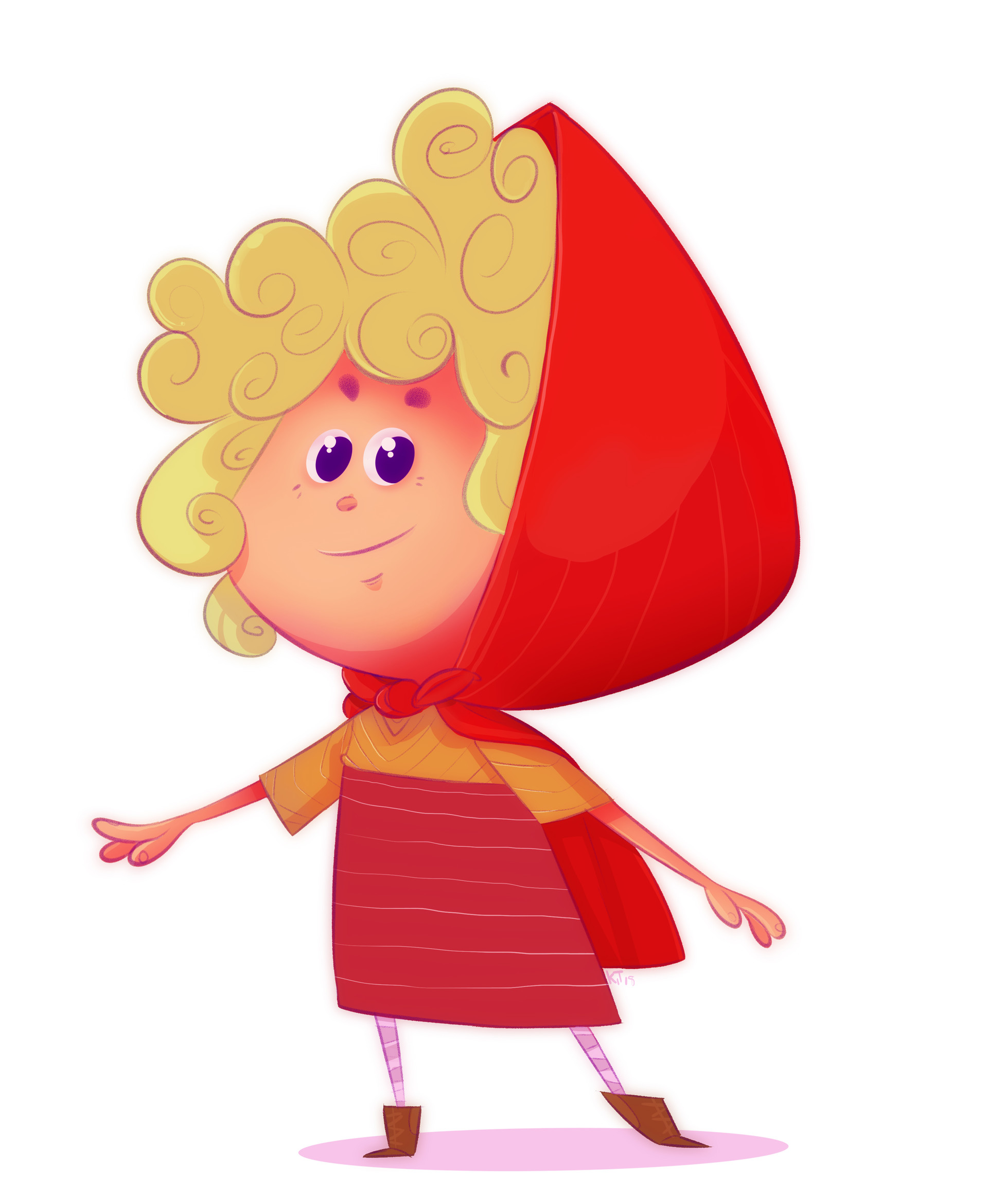 ArtStation - Little Red Riding Hood-