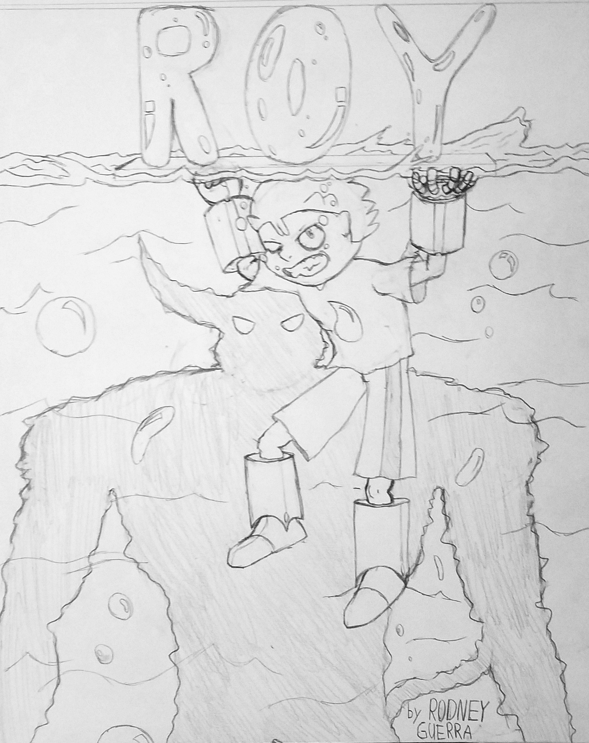 ArtStation - Class Comic Cover 1