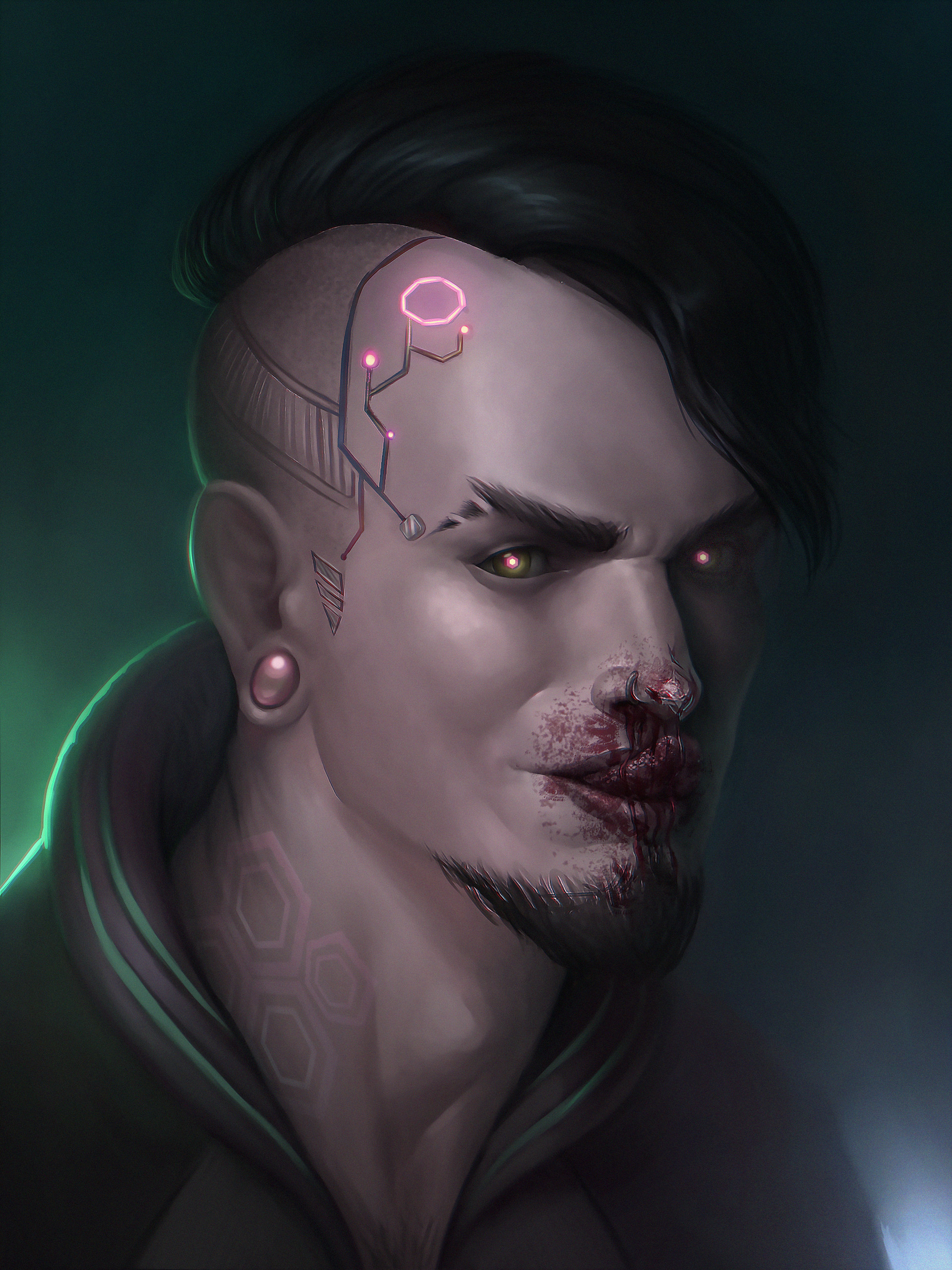 ArtStation - Cyber Guy