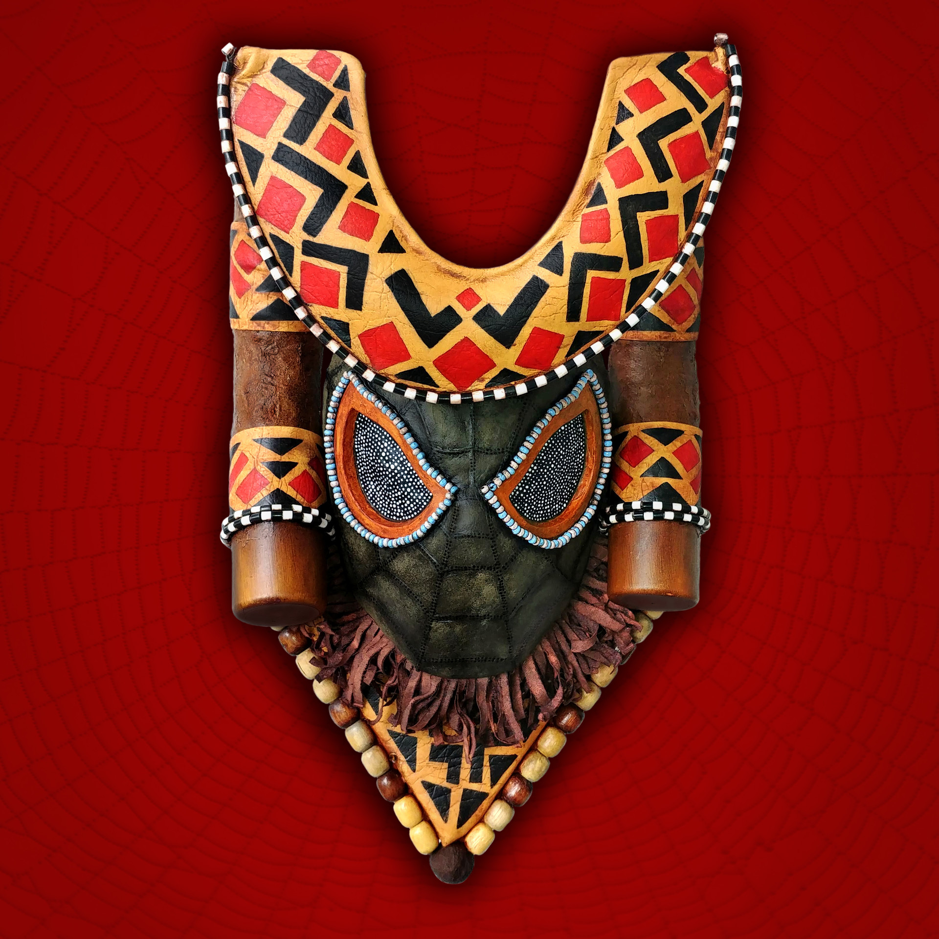 ArtStation - Afro-Spidey Mask 3