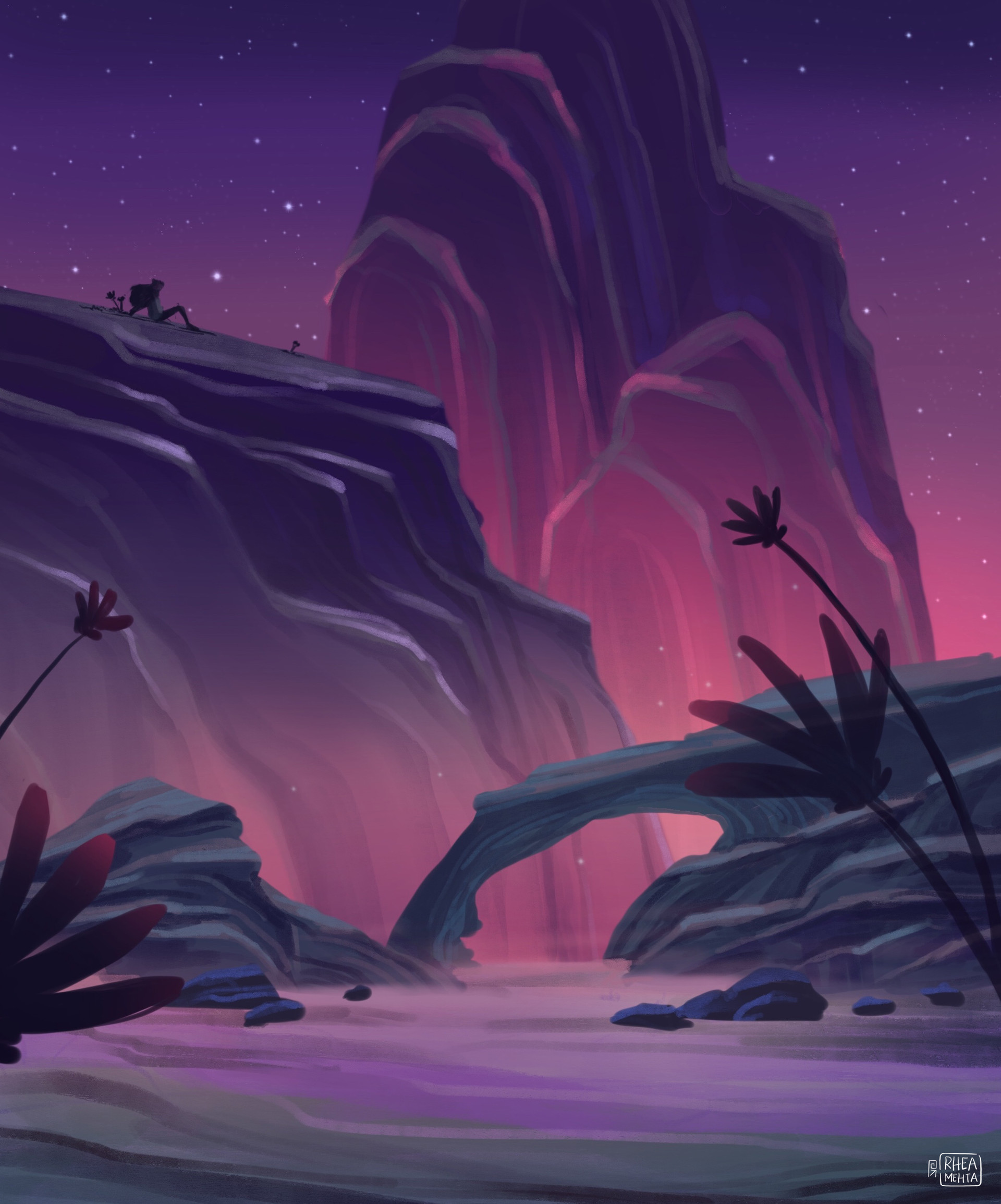 ArtStation - Monochromatic Environments