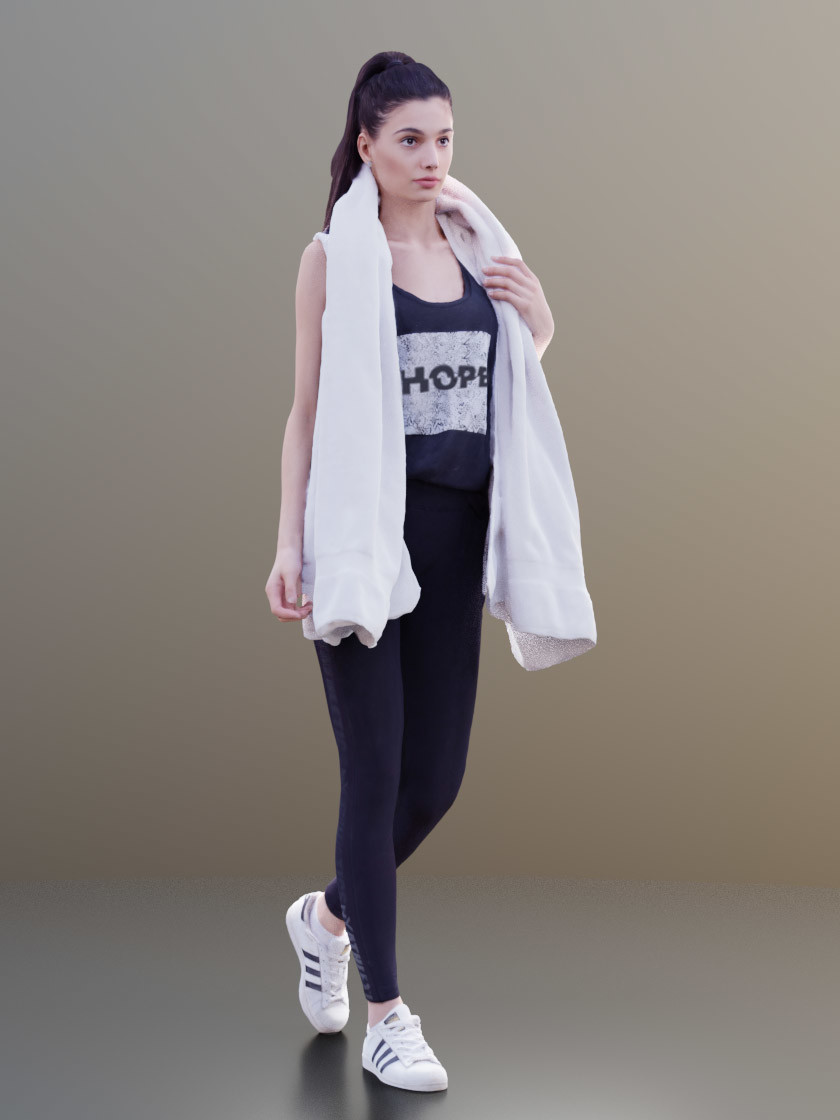 3D PEOPLE - Myriam 10016 - FREE[3DPEOPLE] Model