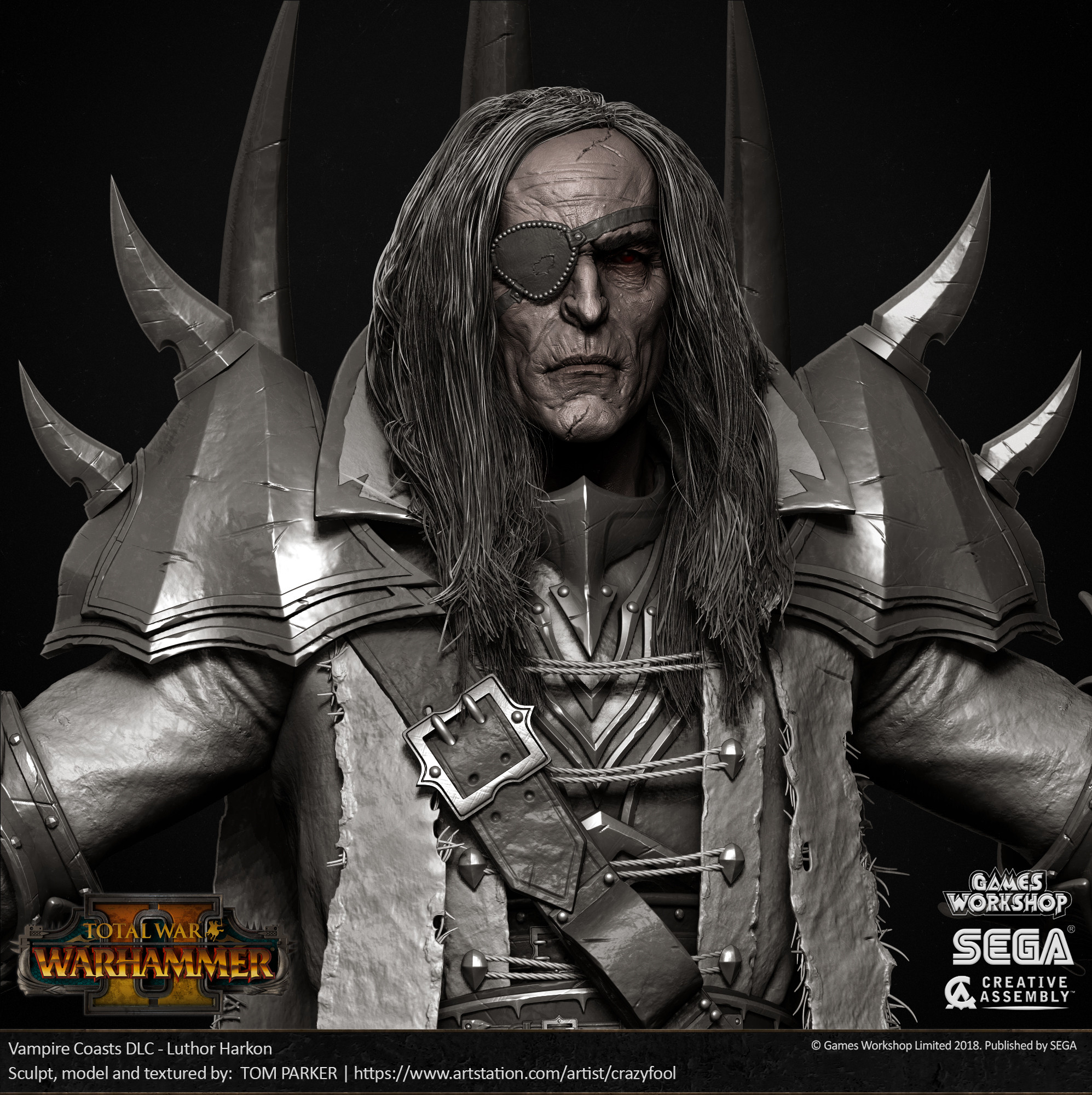 Tom Parker - Total War Warhammer 2 DLC - Luthor Harkon