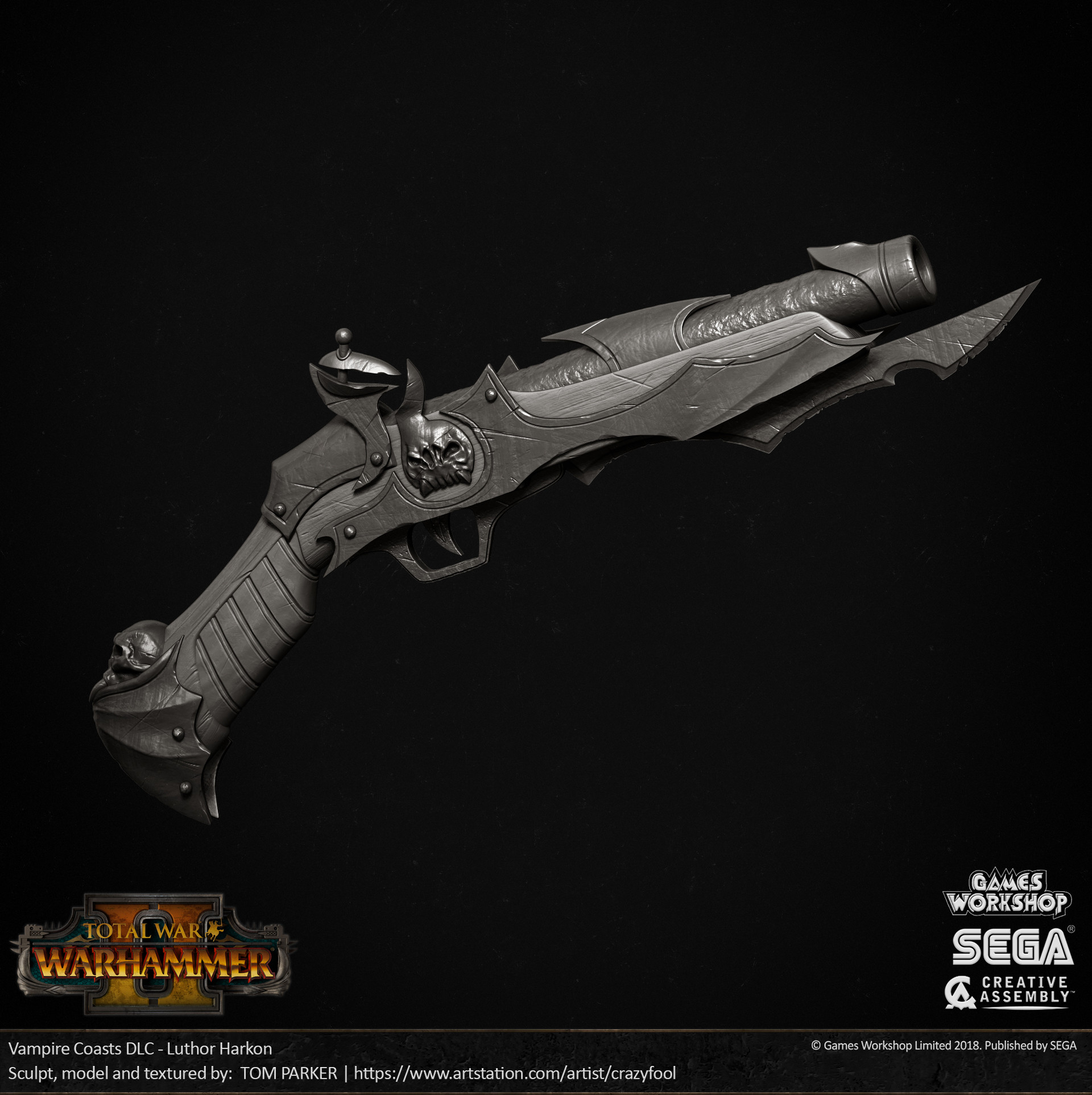 Tom Parker - Total War Warhammer 2 DLC - Luthor Harkon