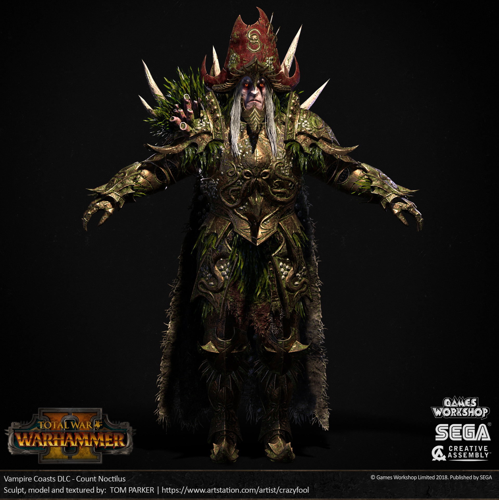 Tom Parker - Total War Warhammer 2 DLC - Count Noctilus