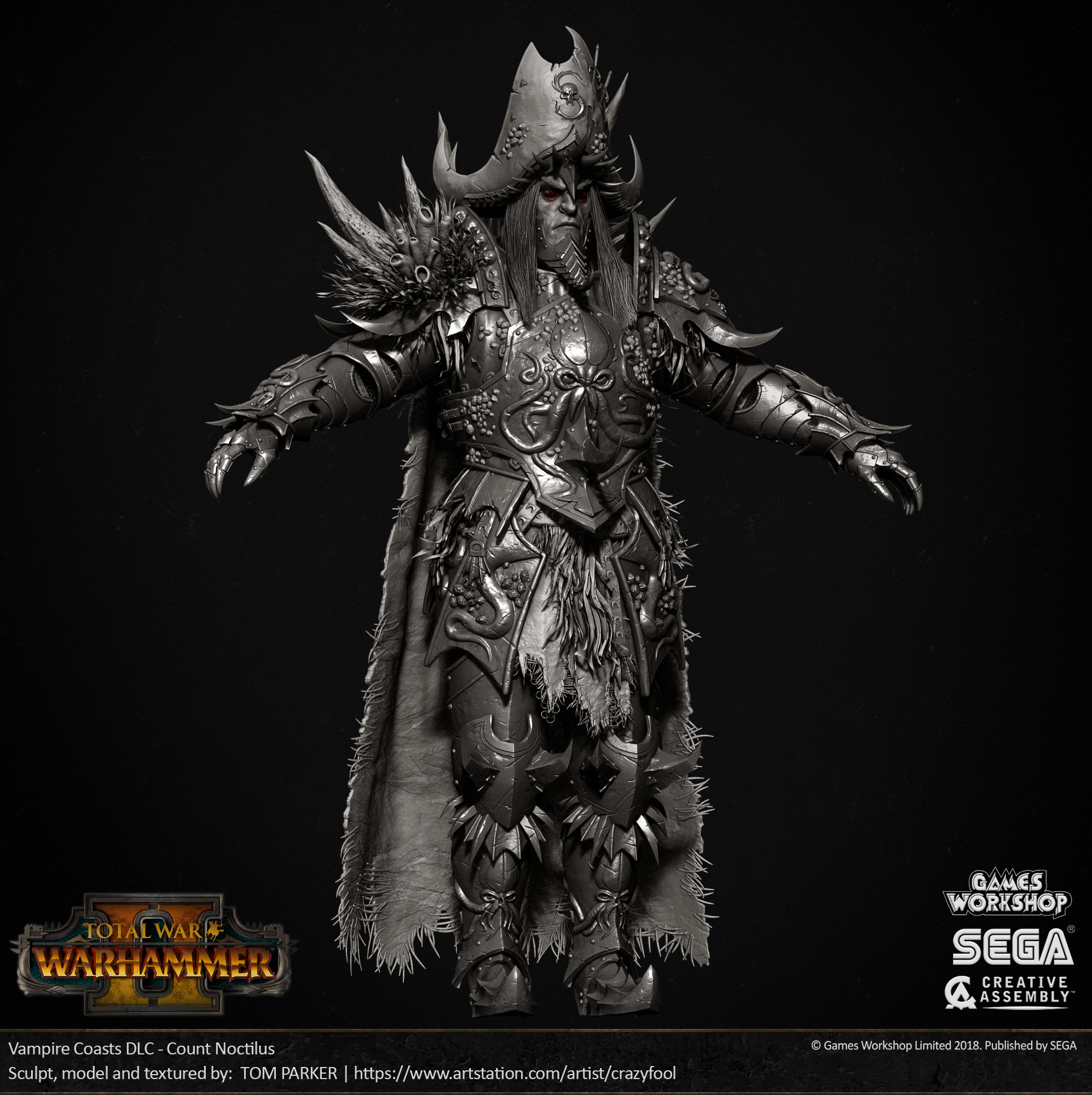 Tom Parker - Total War Warhammer 2 DLC - Count Noctilus