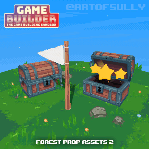 ArtStation - Forest Prop Assets 2 (assets for 'Game Builder')