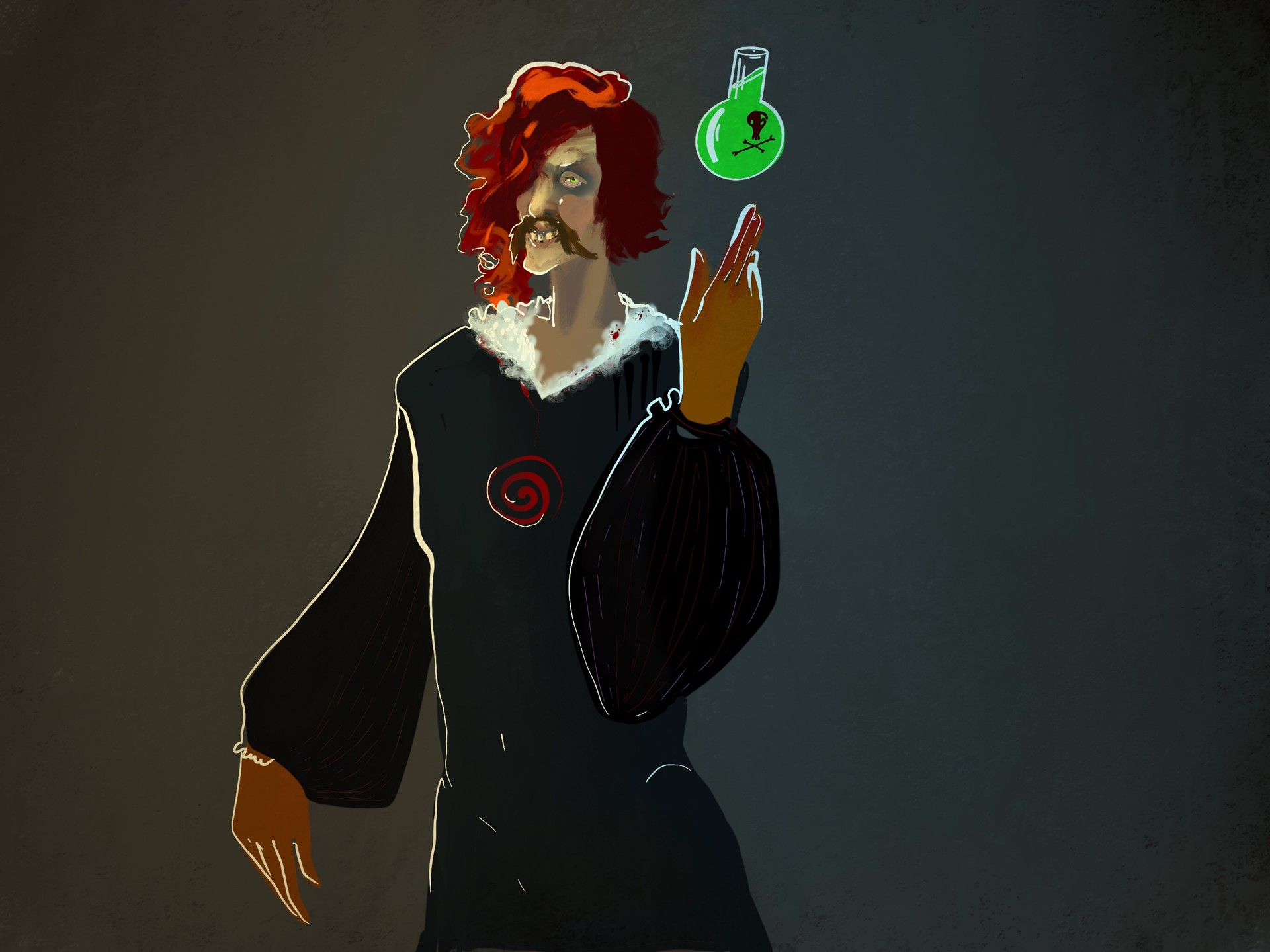 ArtStation - Greasy wizard