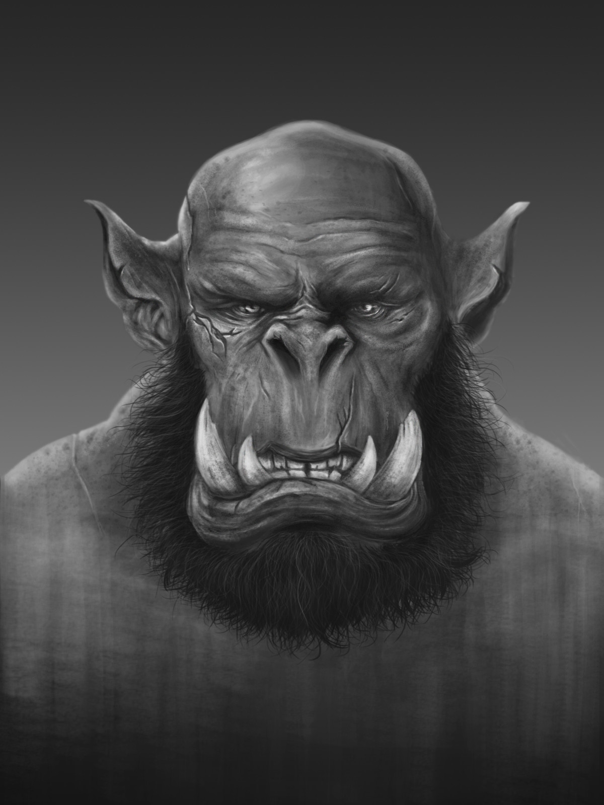 ArtStation - Orc practice
