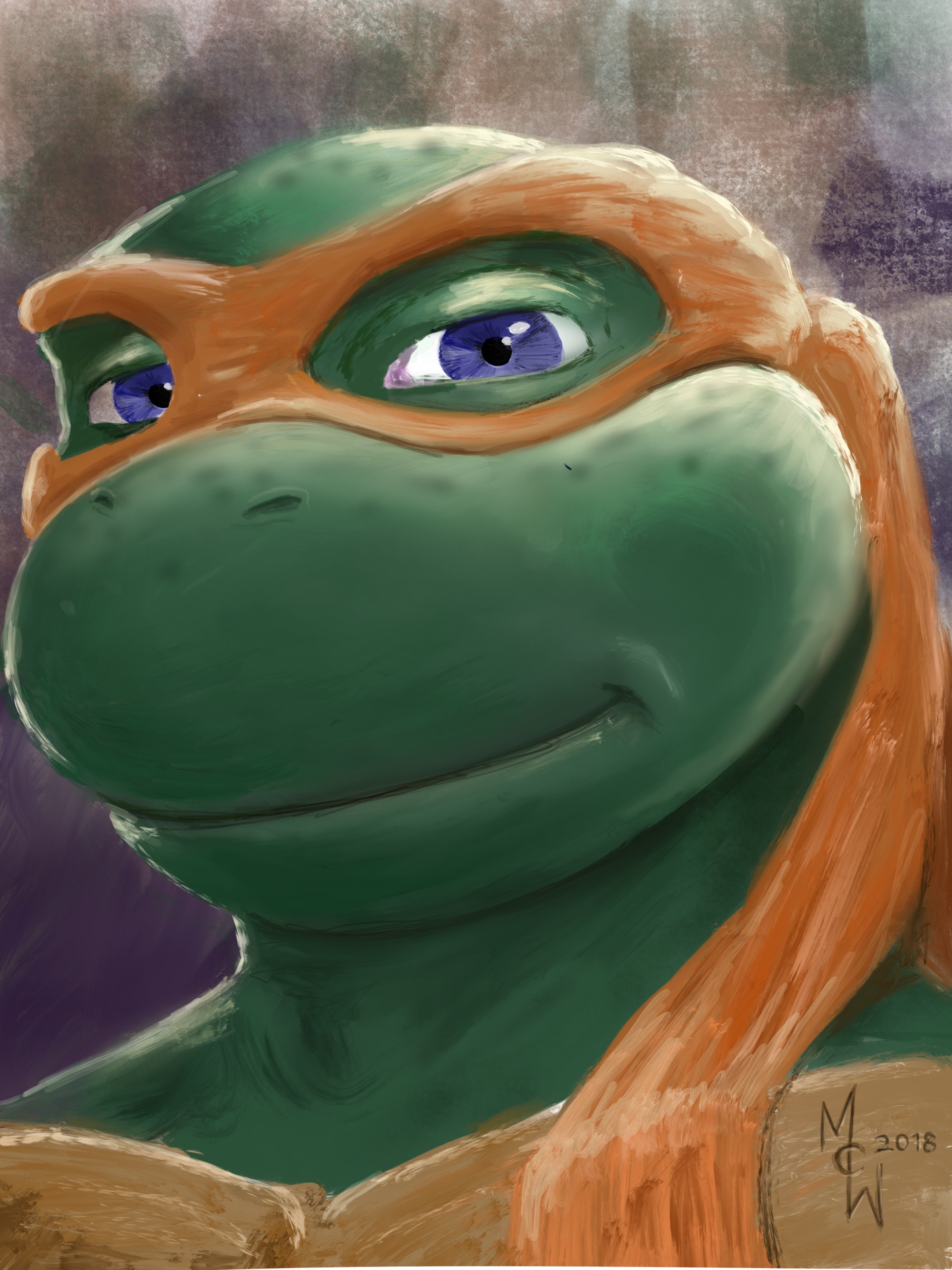 Matt Wessel - Ninja turtle portraits