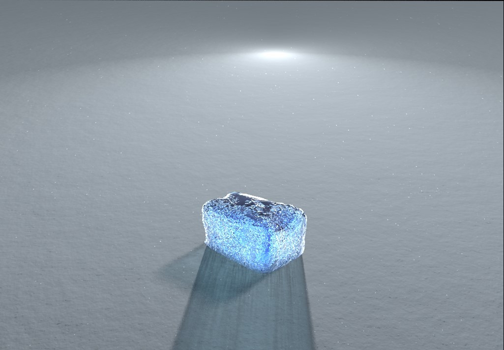 ArtStation - Ice snow shader design