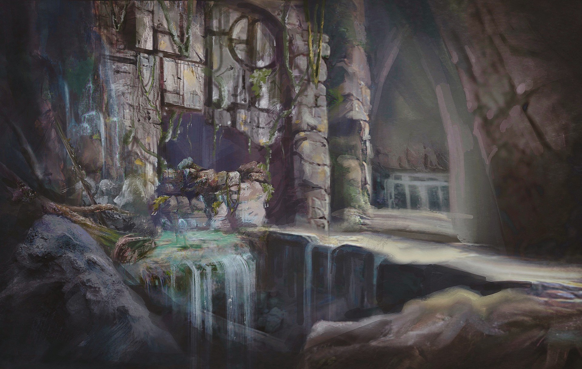 ArtStation - Bg painting