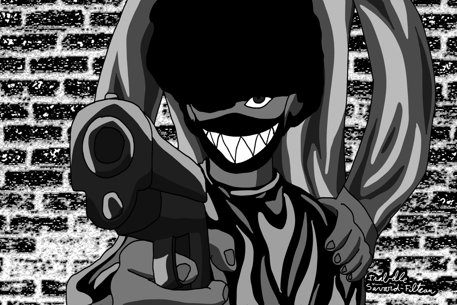 ArtStation - Gangsta (a choice or not?)