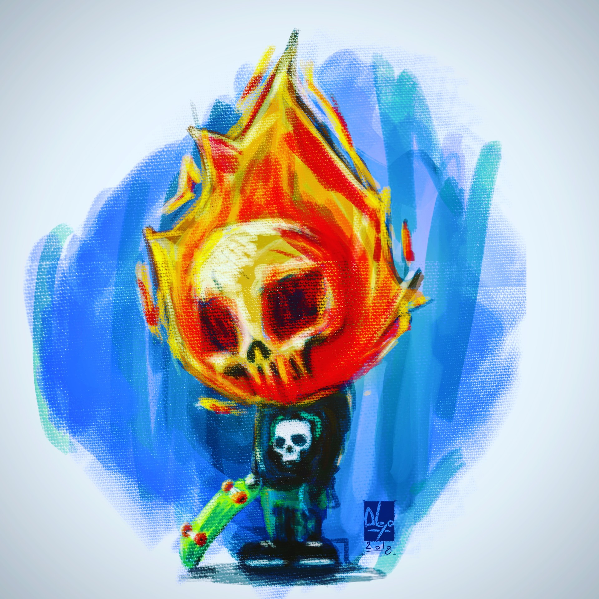 ArtStation - ghost skater