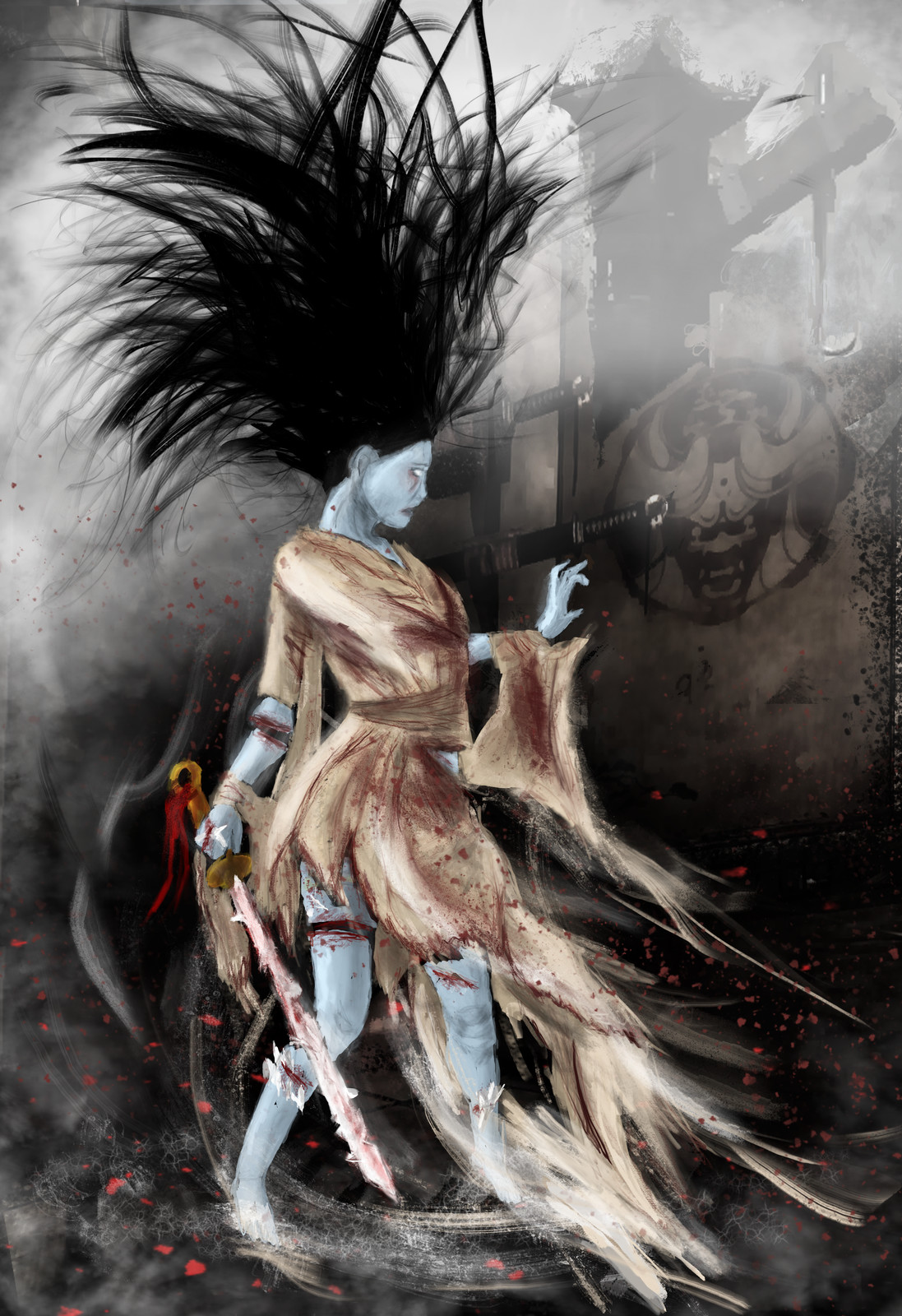Eliza Körmendi - Yamaoka Rin - The Spirit [Dead By Daylight Fanart]
