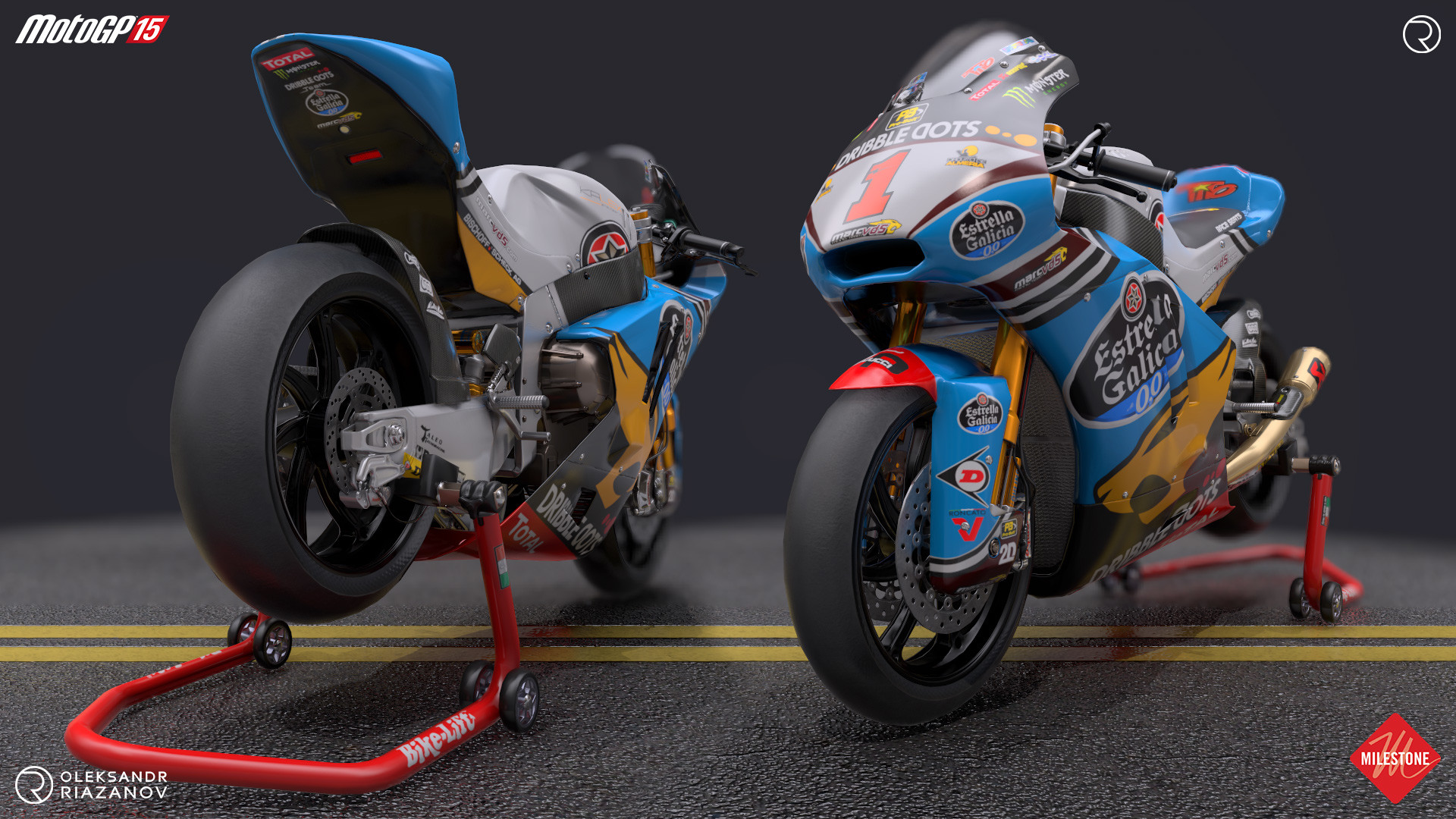 Oleksandr Riazanov - KALEX Engineering MOTOGP15