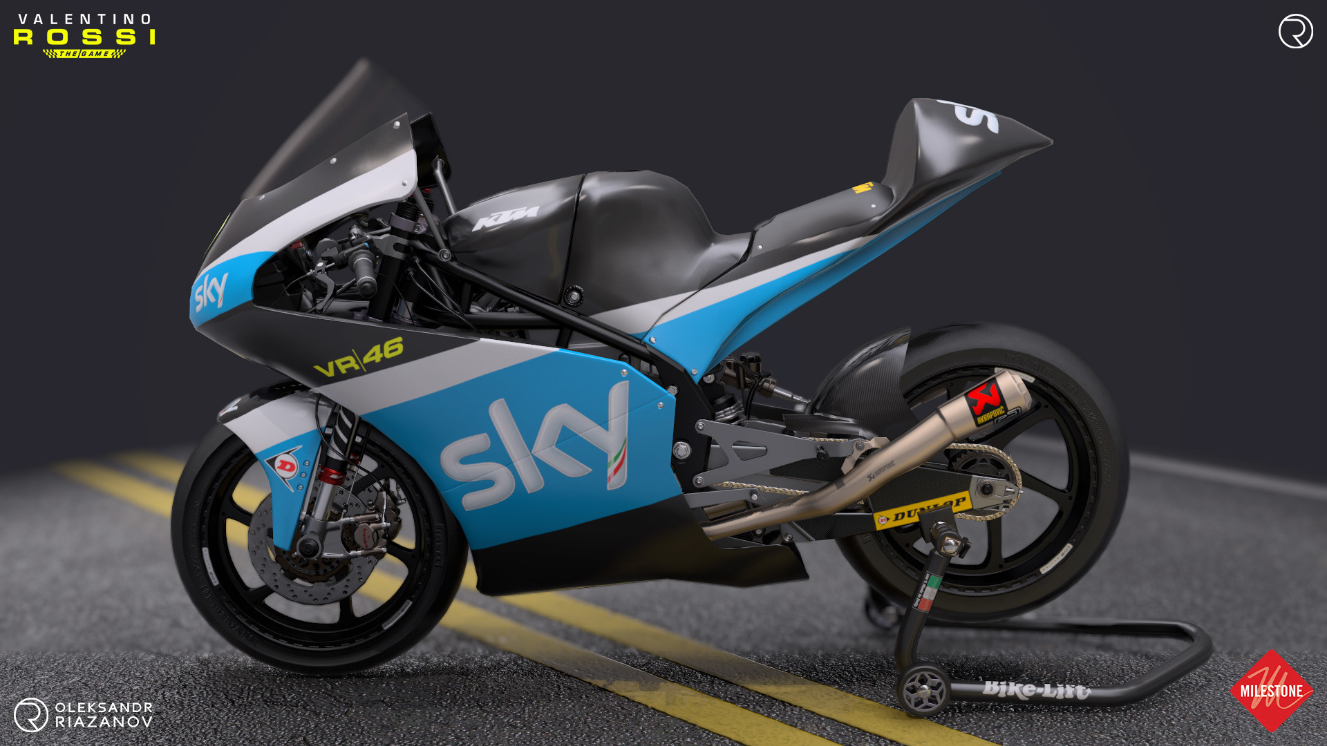 Oleksandr Riazanov - KTM RC250GP