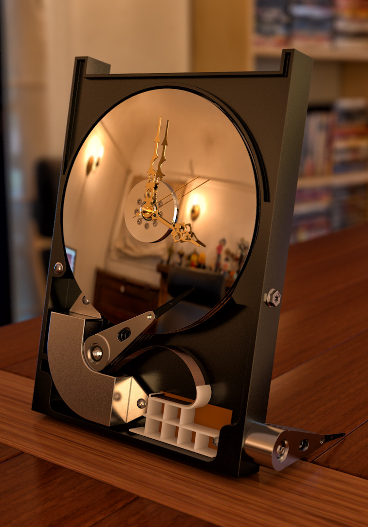 Niko Schatz - HDD Clock