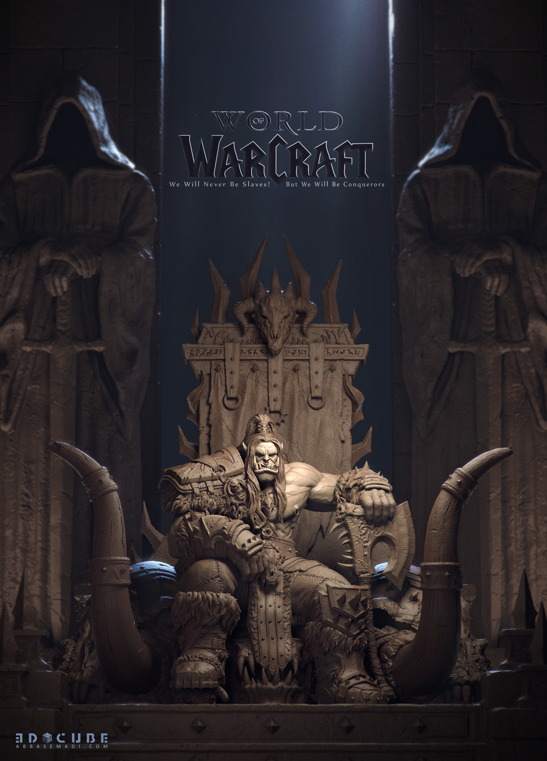 Artstation World Of Warcraft Grom Hellscream