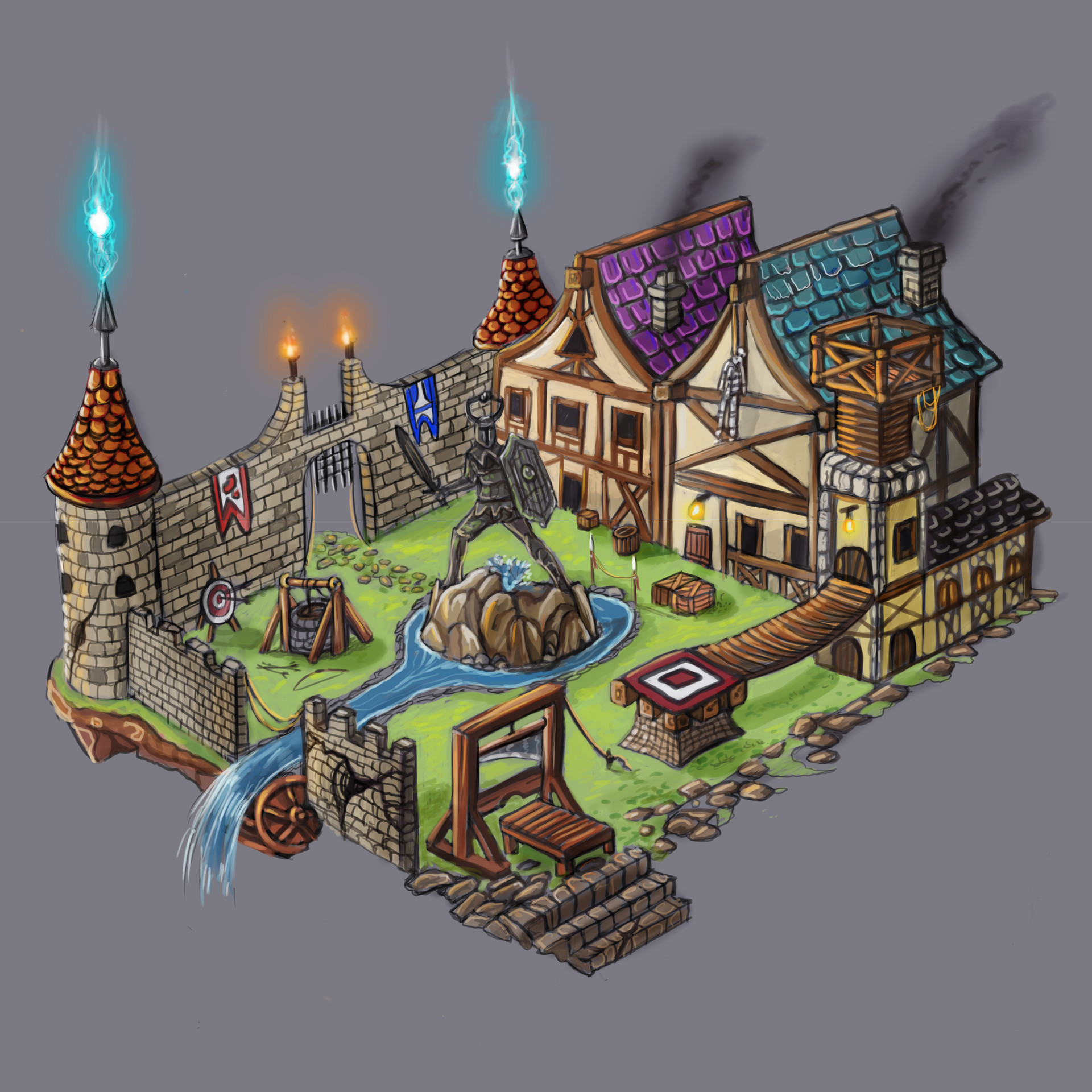 ArtStation - "Medieval study"