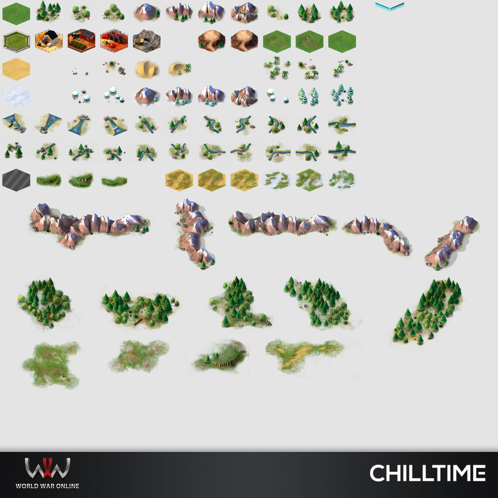 Joana Salgueiro - World War Online - Sprite art and textures