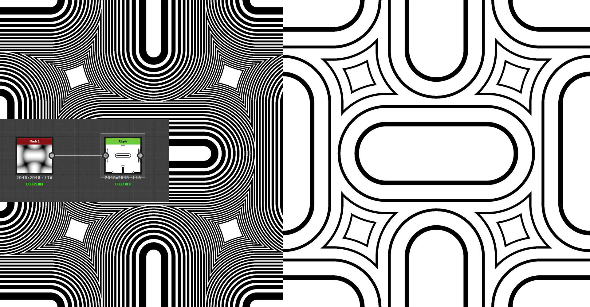 Arran Bidwell - Ripple - Substance Designer Filter Effect