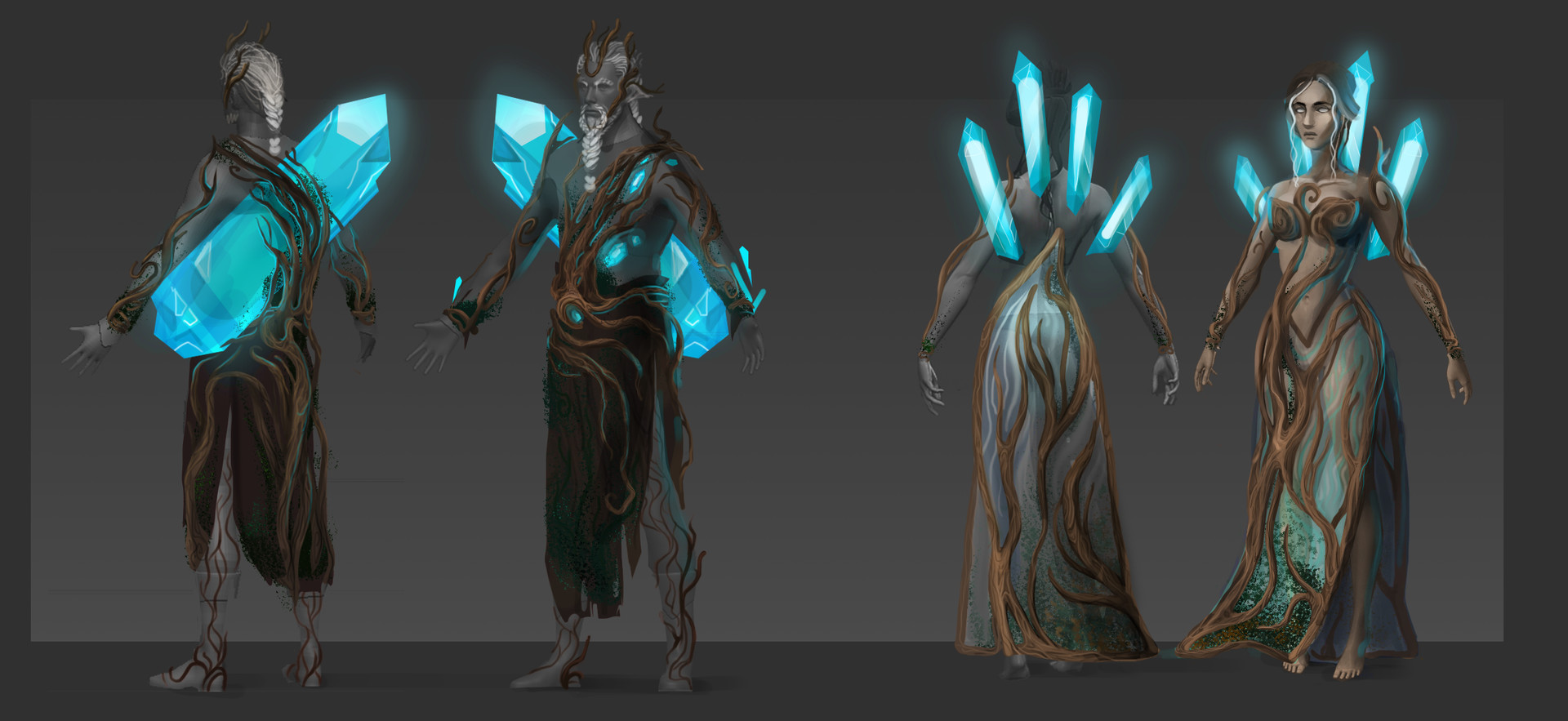 ArtStation - Forest mage (skin)