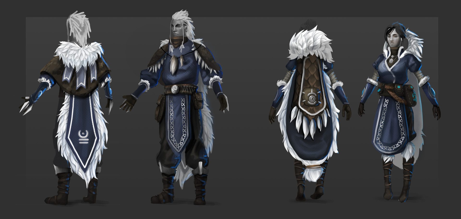 ArtStation - Frost mage (skin)