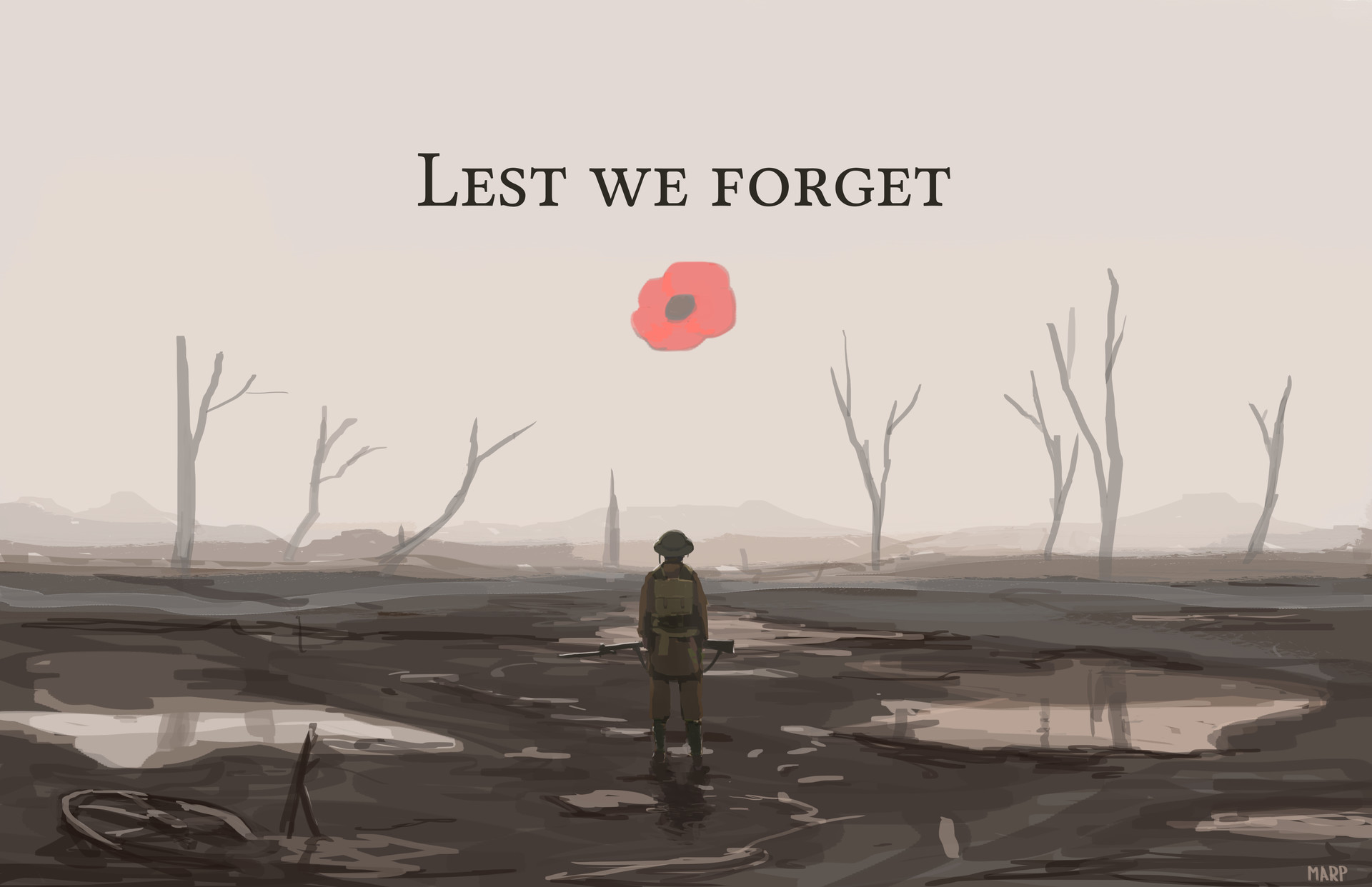 lest we forget graphics