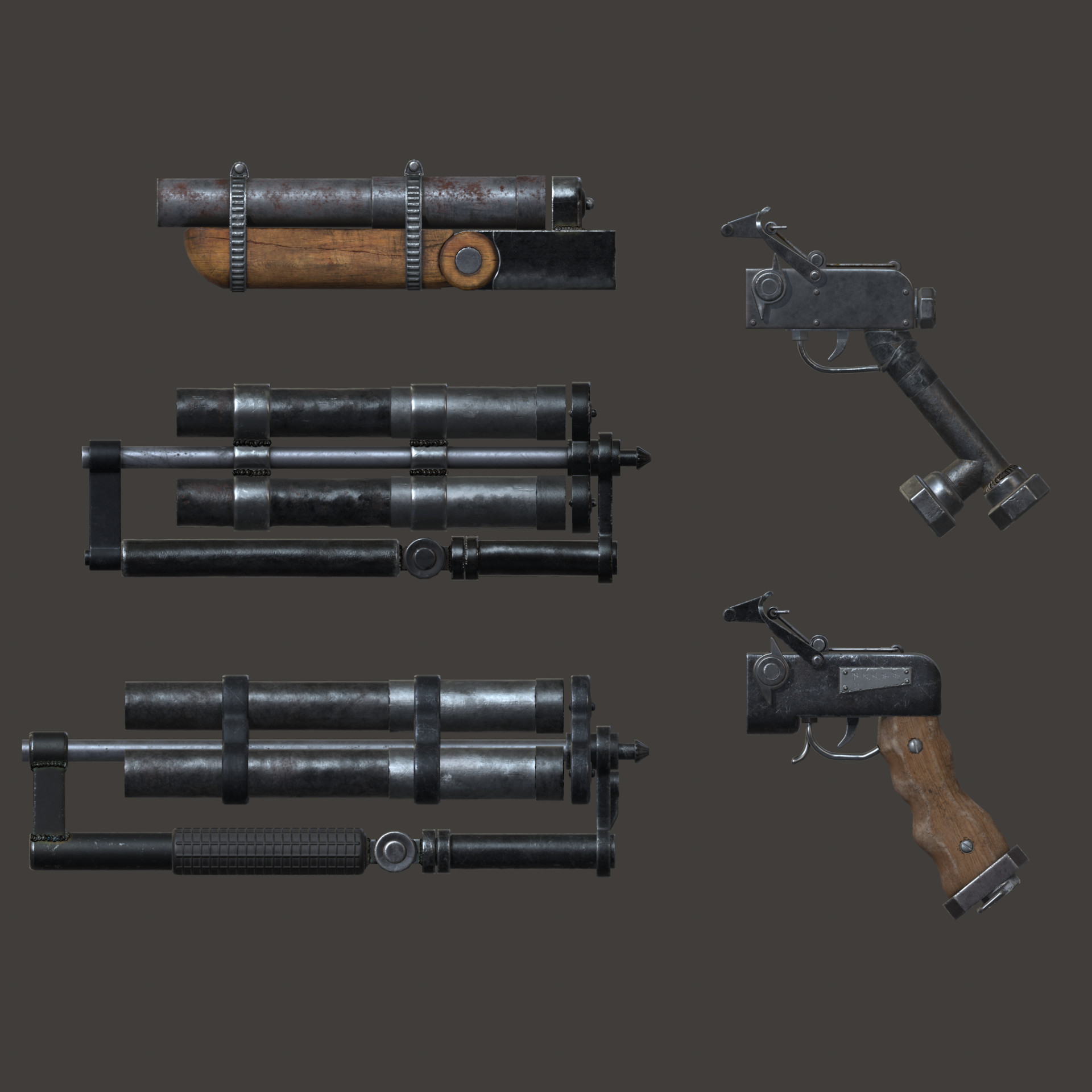 Anton Shvedov - Modular one-handed shotgun