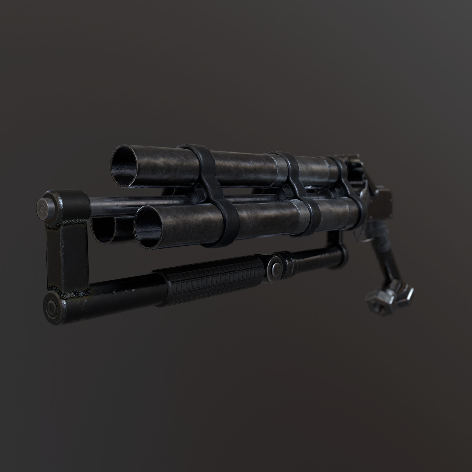 Anton Shvedov - Modular one-handed shotgun