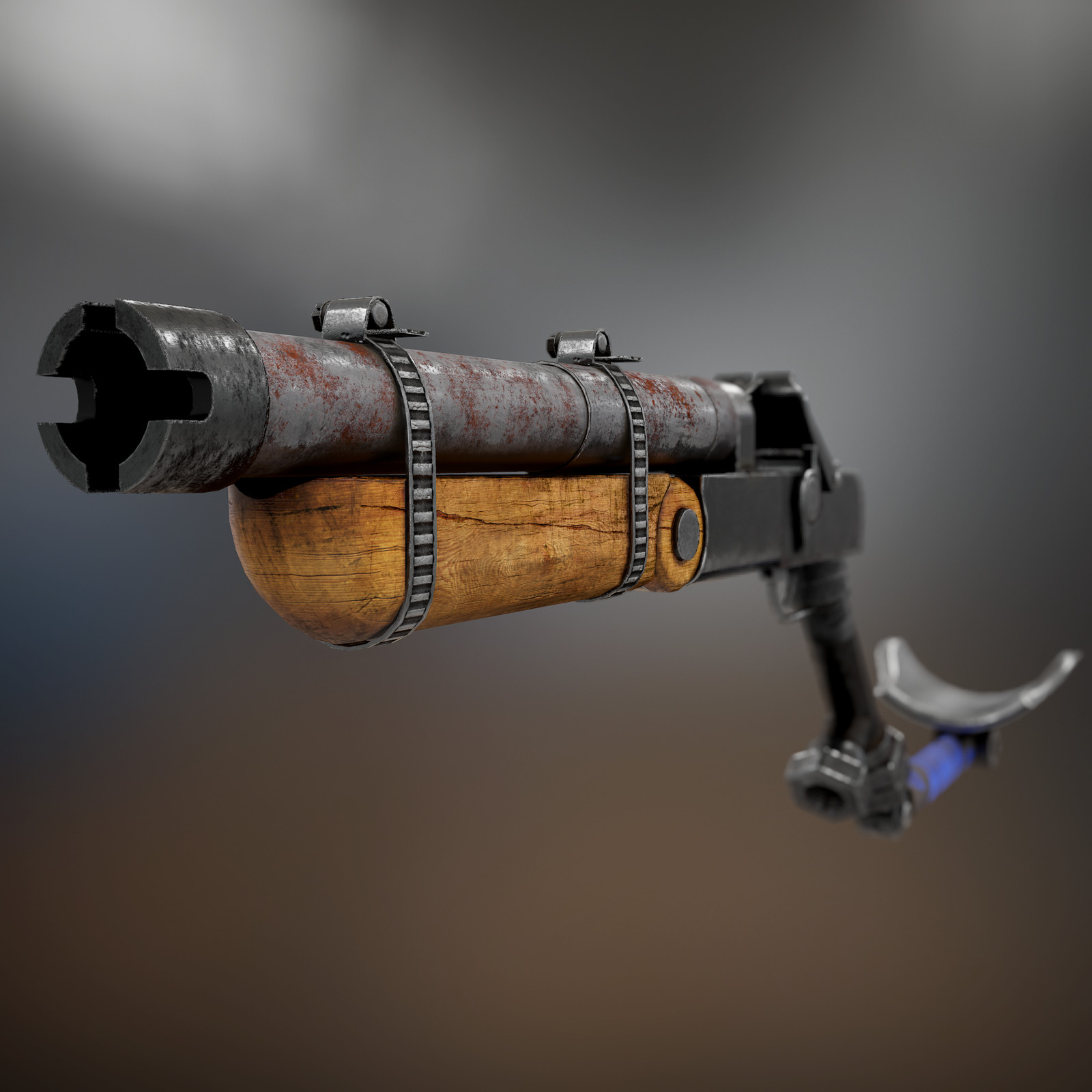 Anton Shvedov - Modular one-handed shotgun